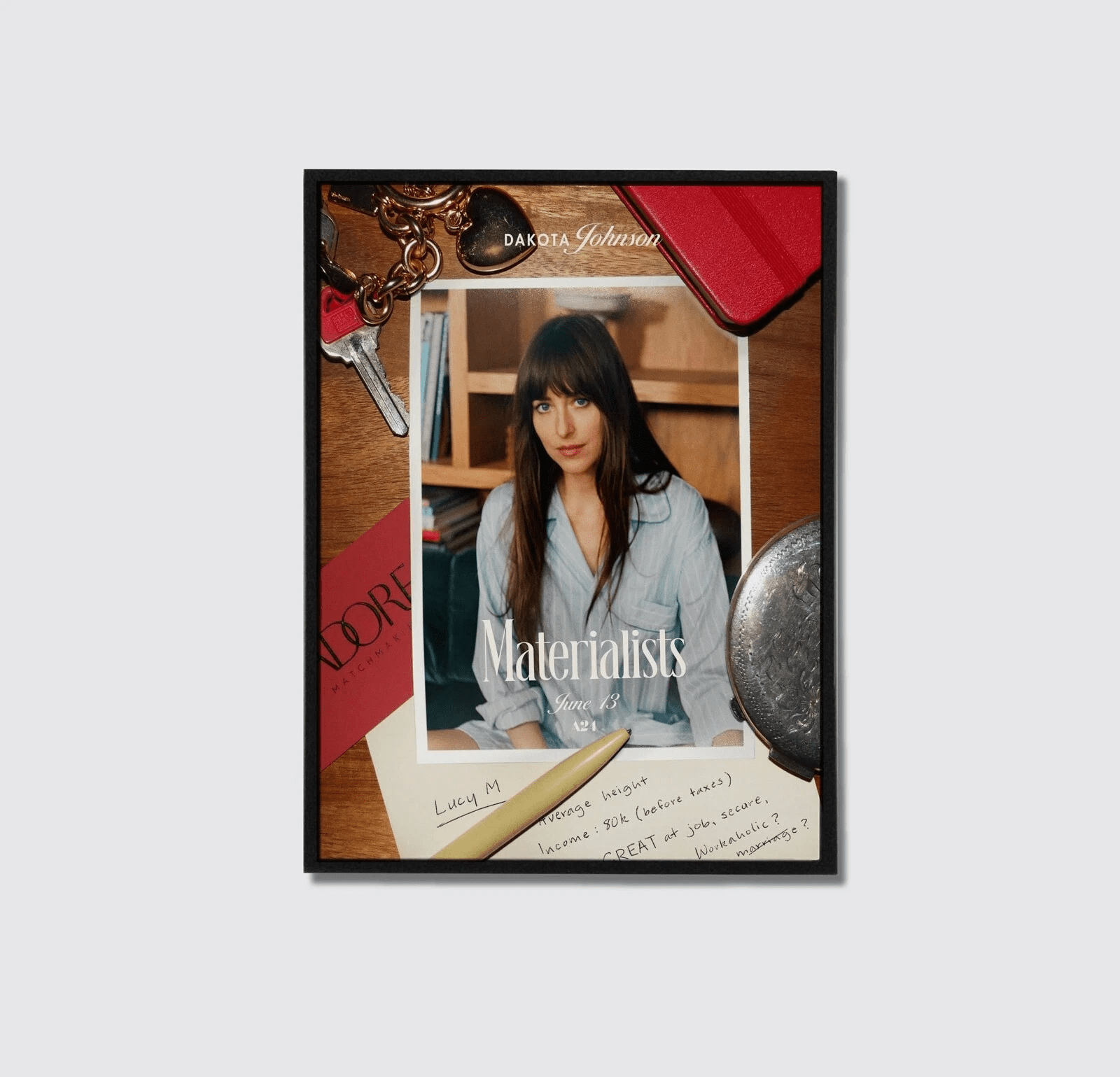 Materialists New A24 2025 Movie Poster - Aesthetic Room or Home Gallery Decor1 - Walmart.com