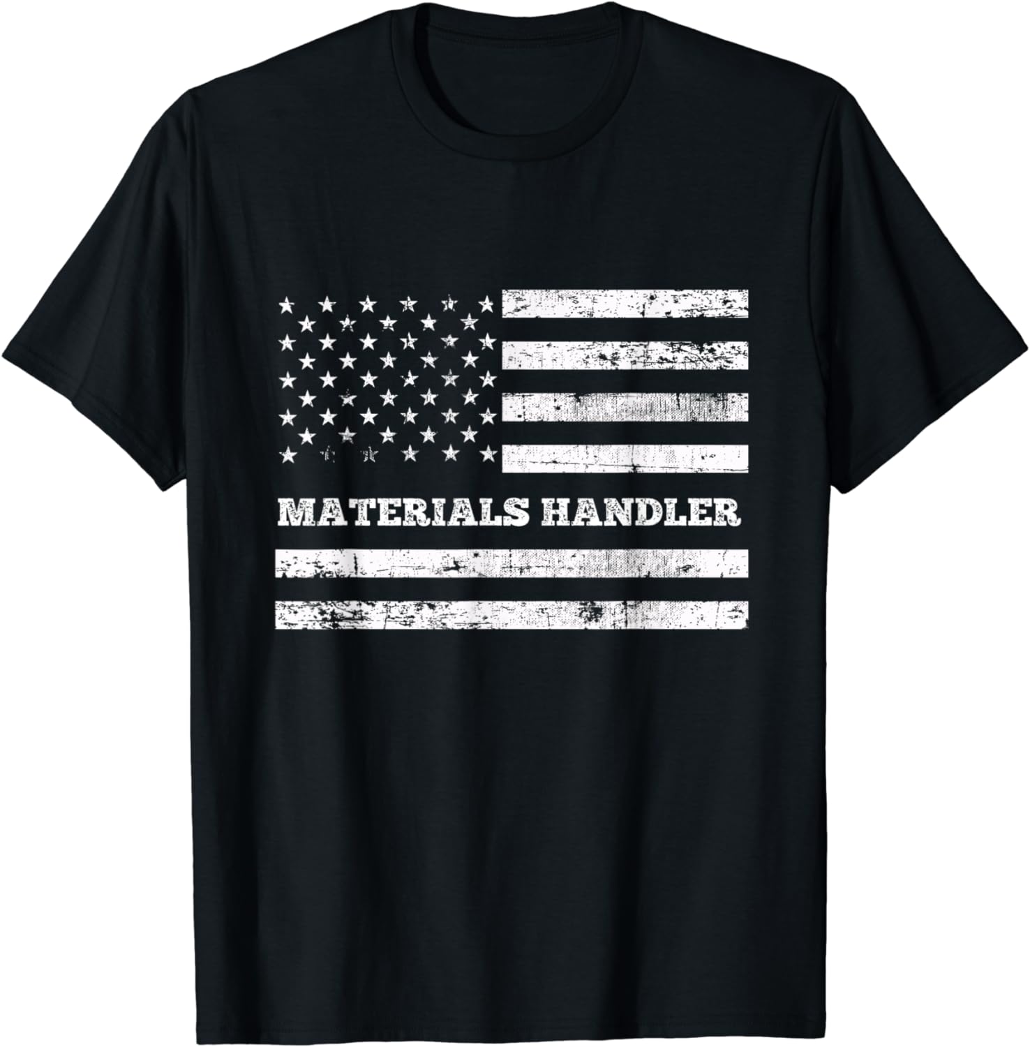 Materials Shirt - American Flag Proud Materials Handler Tee - Walmart.com