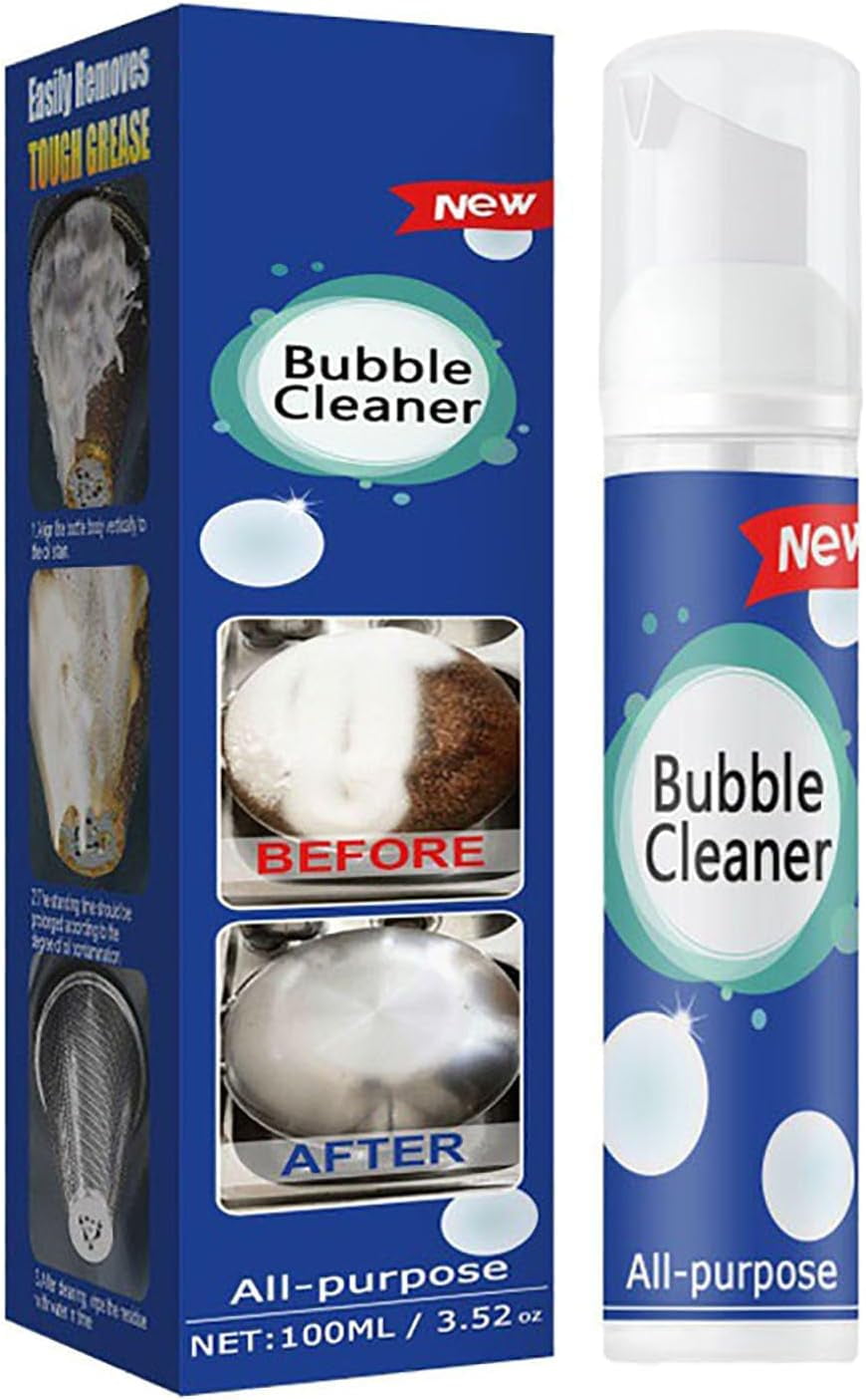 Materiatl Highly Effective Oil Breakdown Foaming Spray, Bubble Cleaner ...