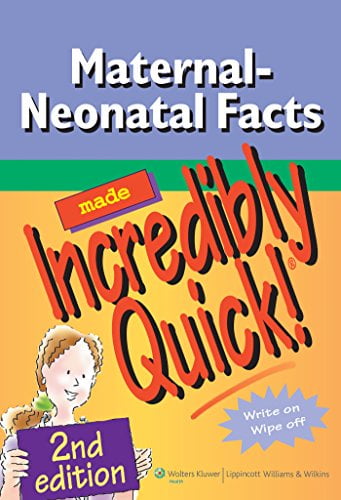 Pre-Owned Maternal-Neonatal Facts Made Incredibly Quick! - Walmart.com