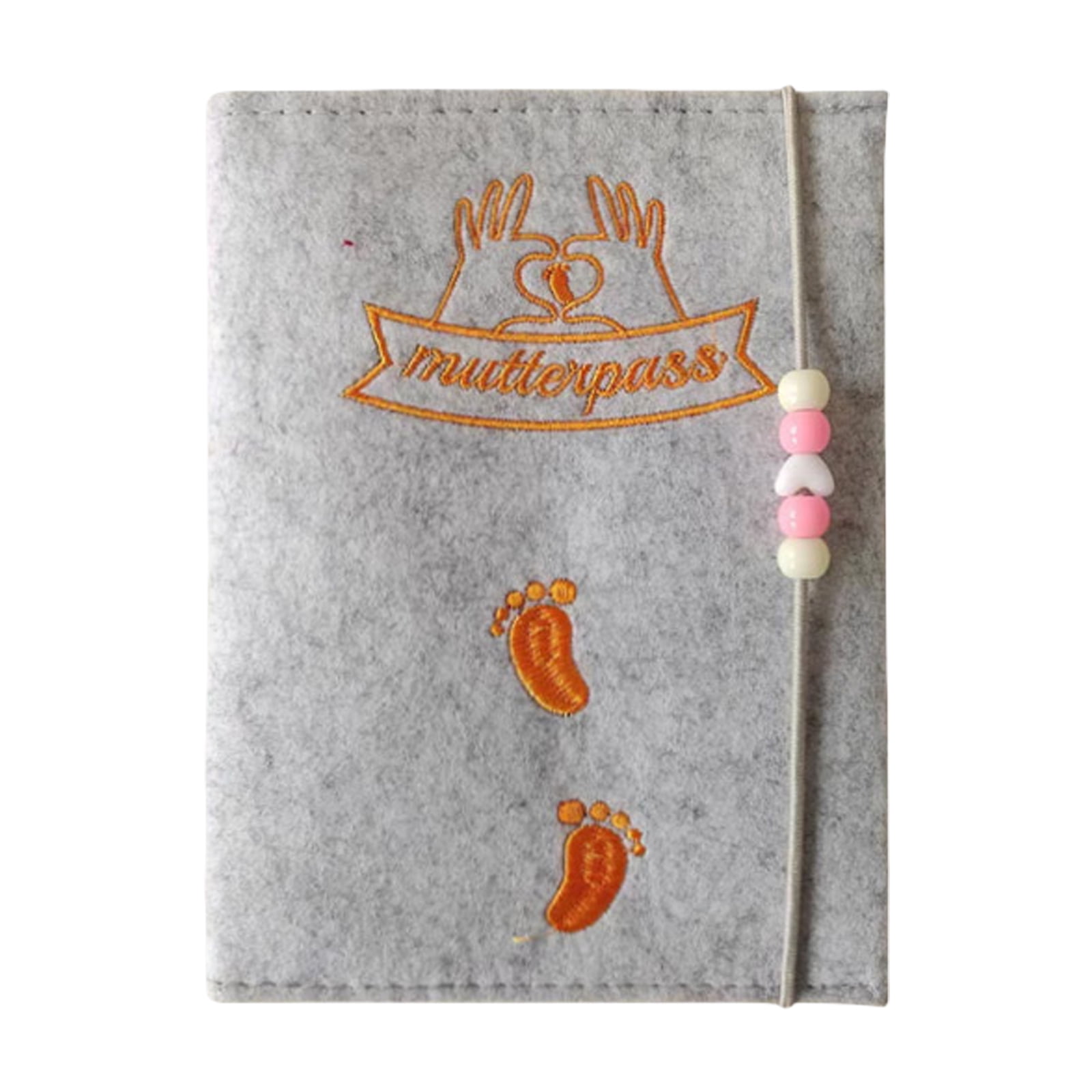 Maternity Certificate Holder Felt Insurance Card Protector Sleeve With ...