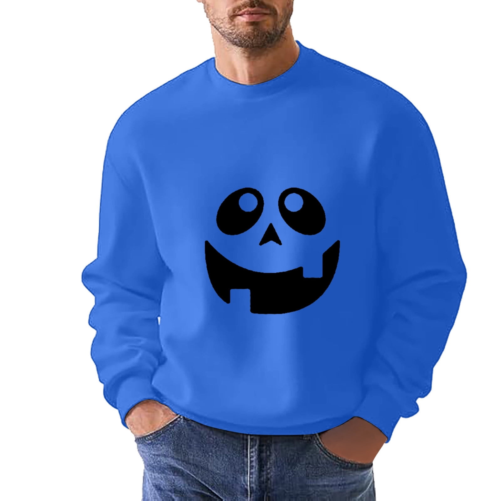 Adult Wide Neck Sweatshirts Men Hoodies Jackets Vintage Sweatshirts ...