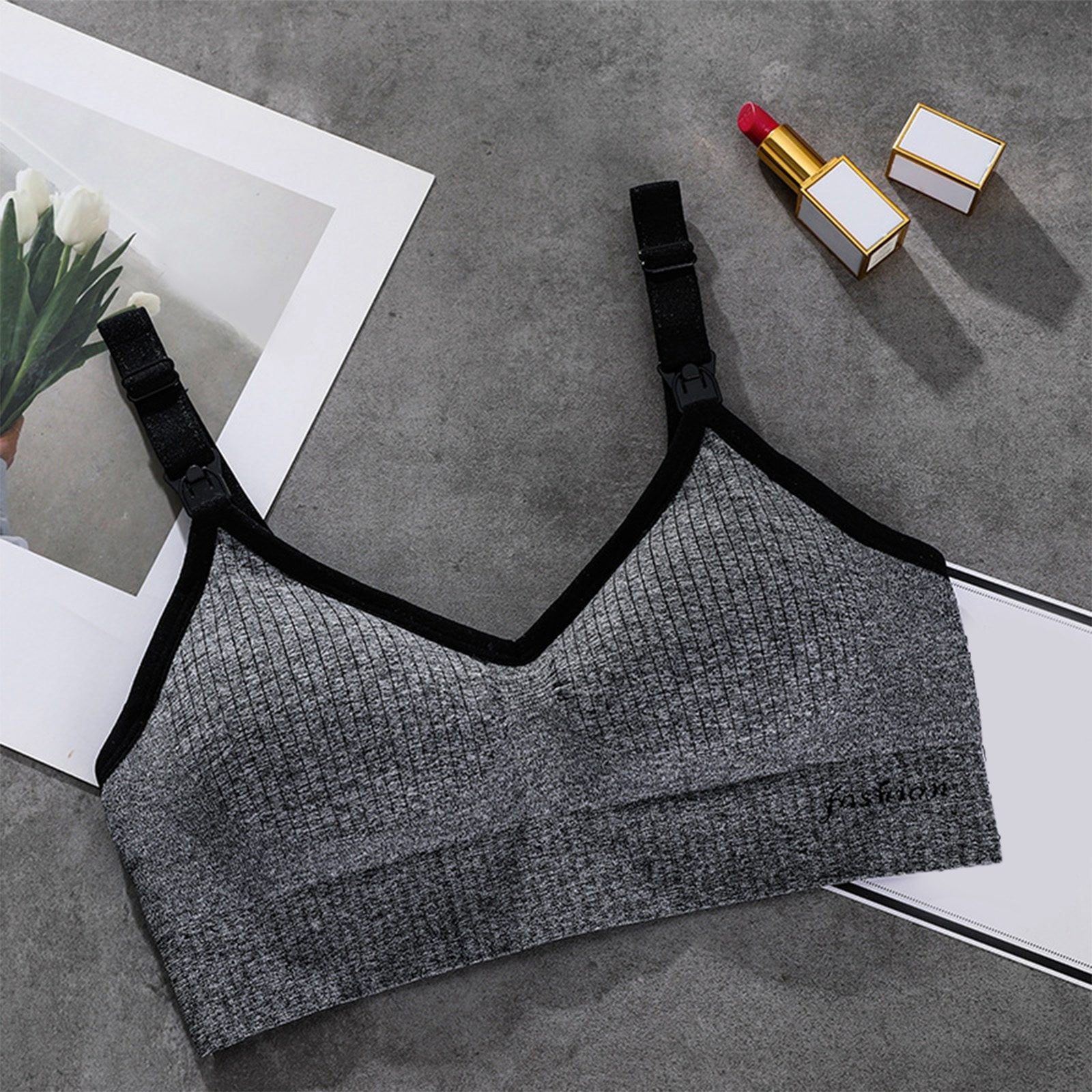 Maternity Lactation Bra Milk Front Buckle Nursing Bra Super Bra ...