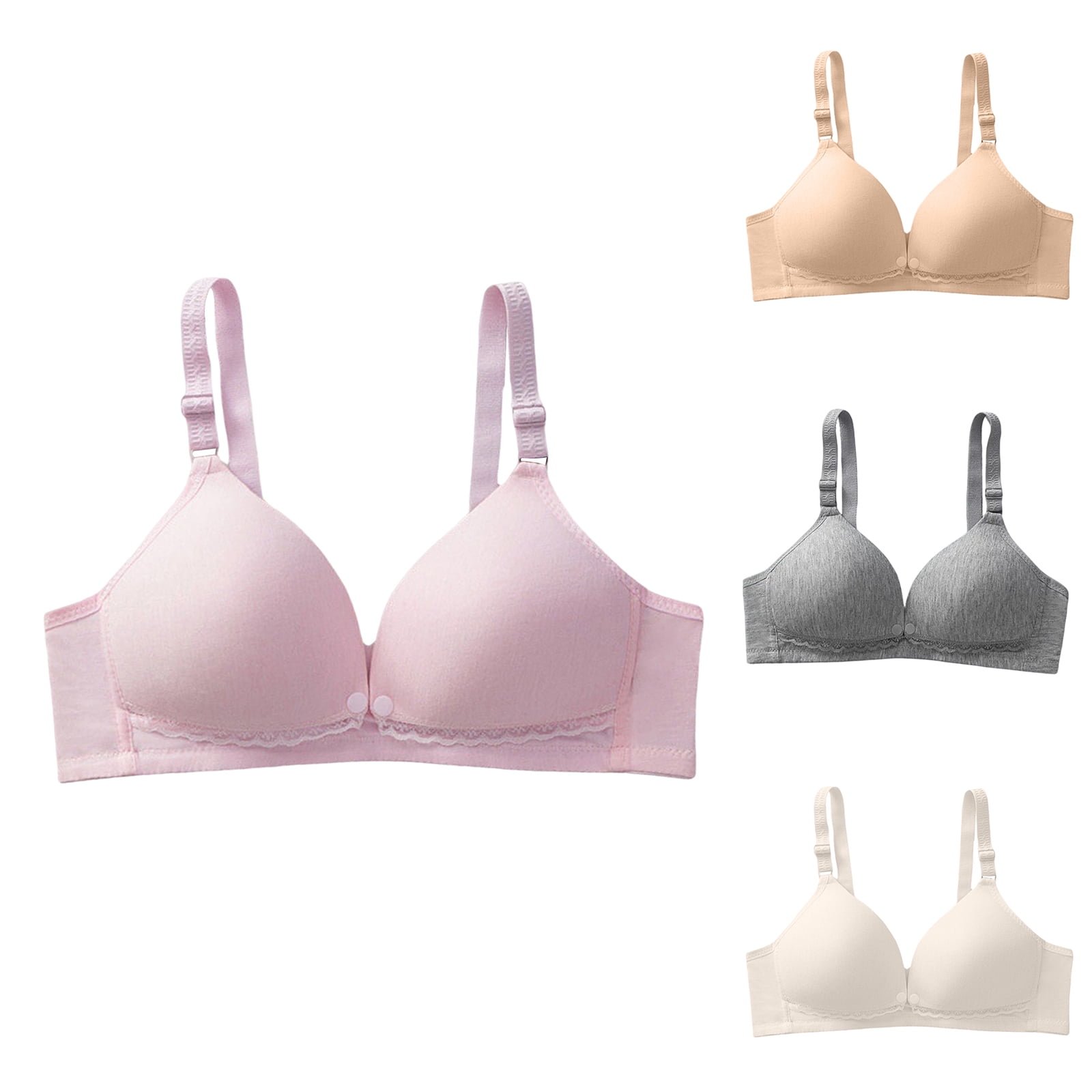 Maternity Nursing Bras for Breastfeeding, Pregnancy Deep V Neck ...