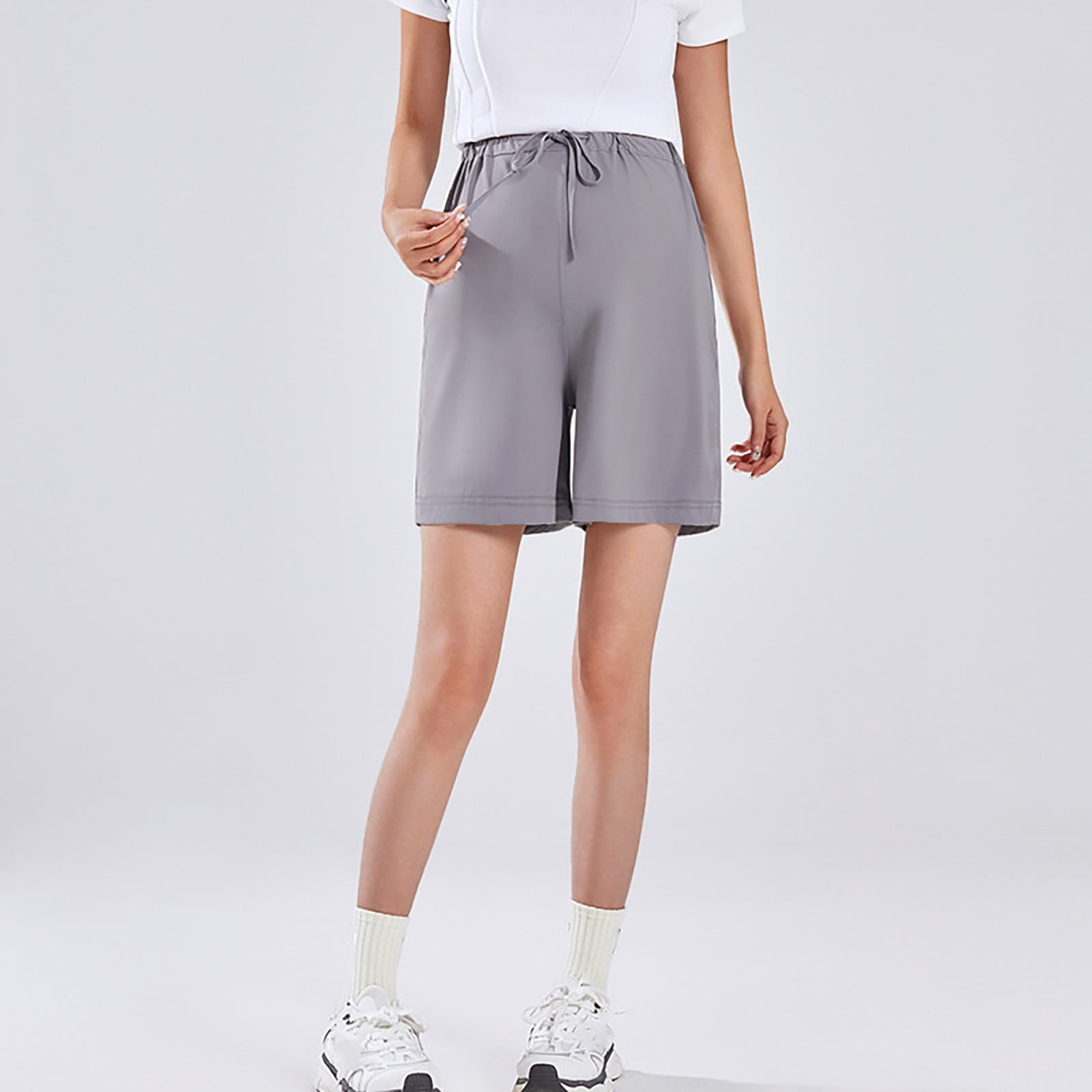 Maternity Pants Lightweight Breathable Casual Summer Pregnancy Trousers ...