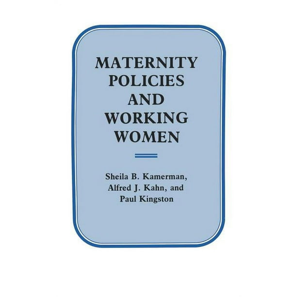 Maternity Policies and Working Women, (Paperback) - Walmart Business ...