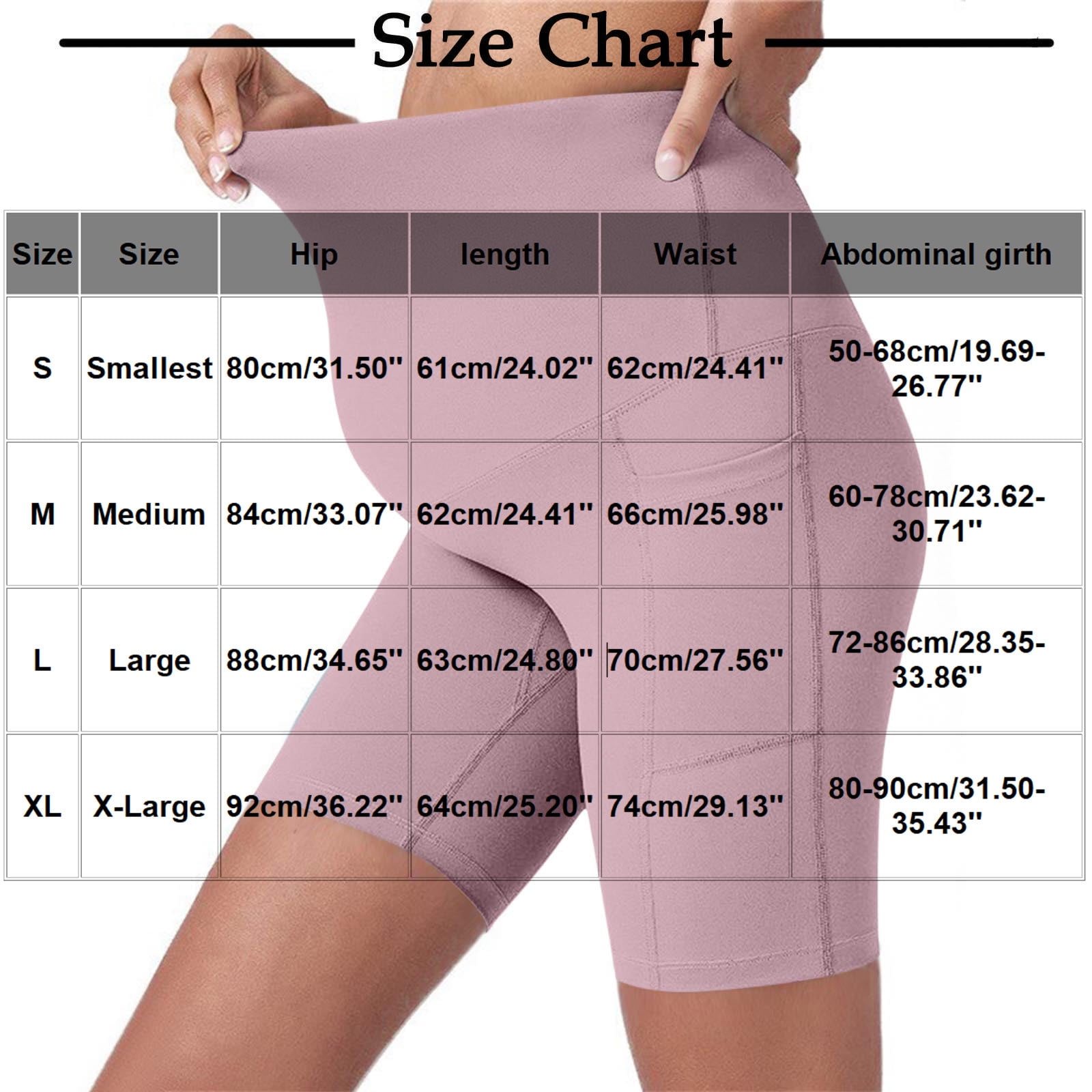 Maternity Shorts Over Belly Bump High Waisted Pregnancy Shorts Athletic ...