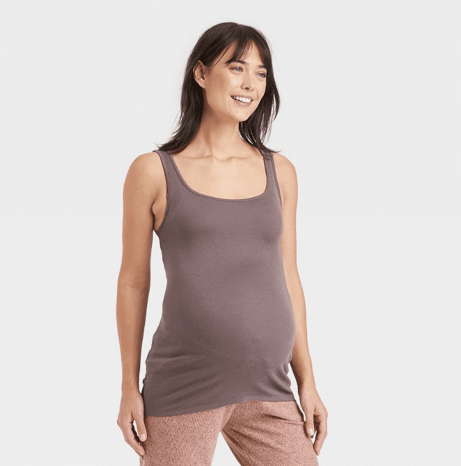 Maternity Tank Top - Isabel Maternity by Ingrid & Isabel Bronze XXL ...
