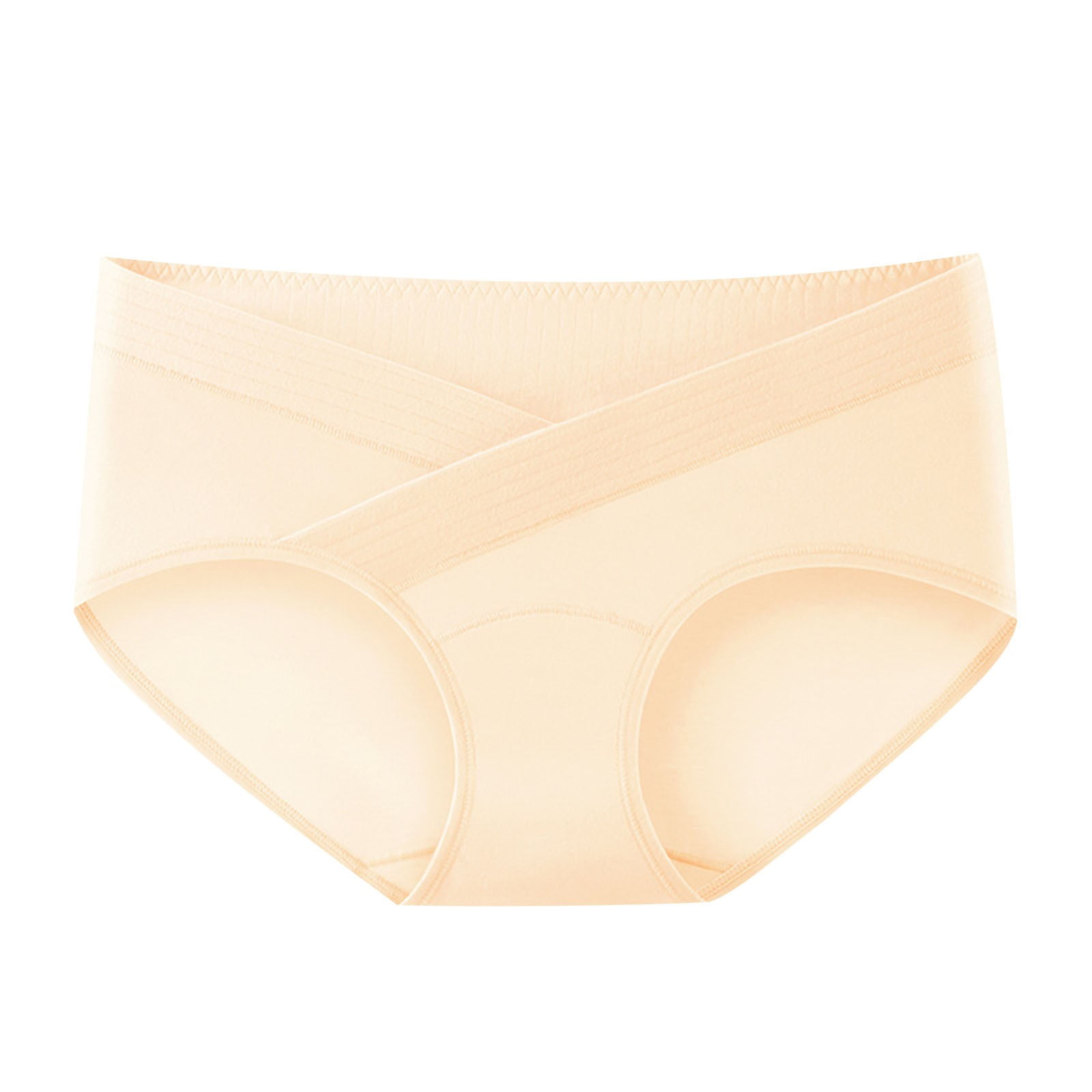 Maternity Underwear Seamless, Pregnancy Postpartum Panties Wave Edge No ...