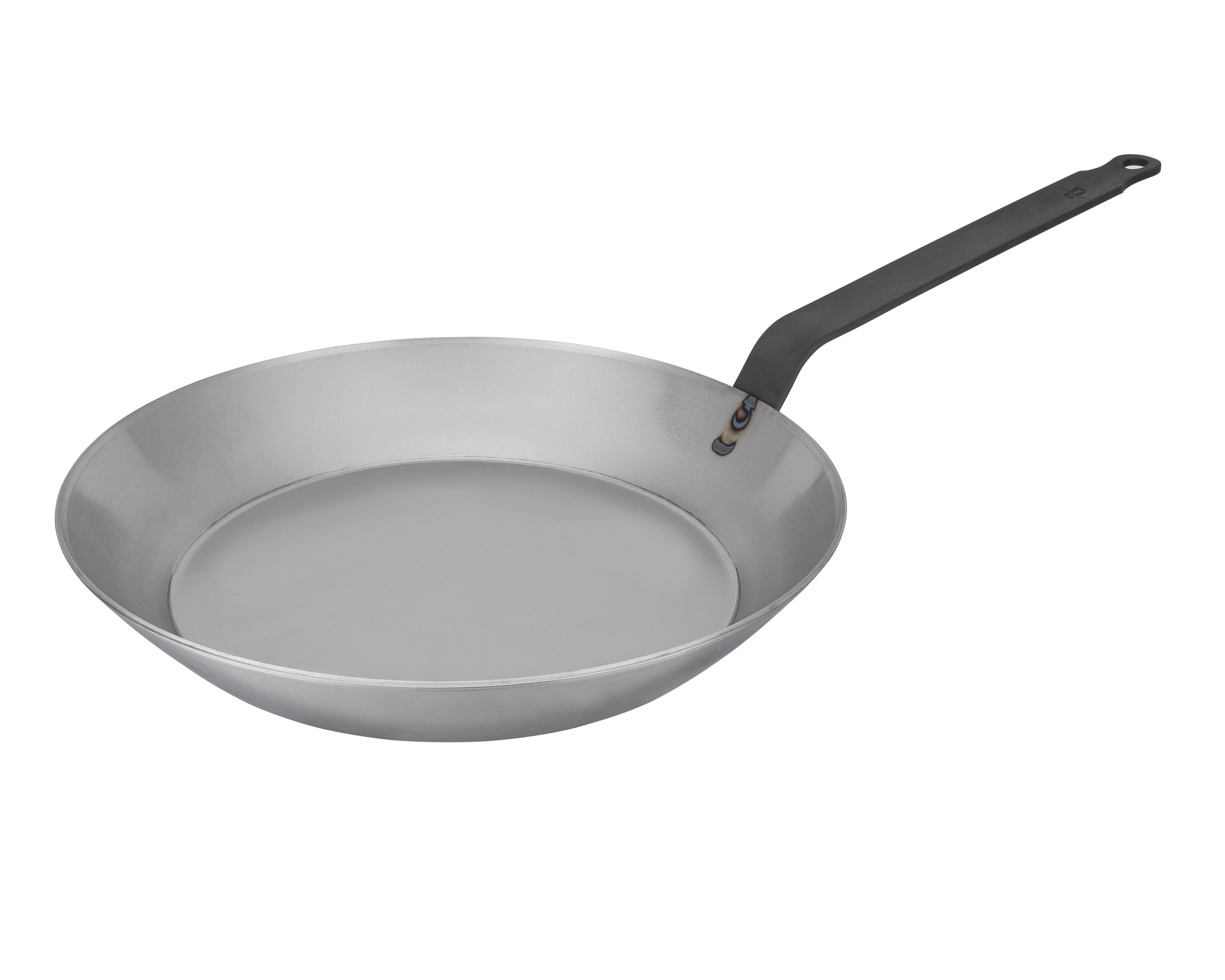 "Matfer Bourgeat Black Carbon Steel 11 3/4"" Frying Pan: Seasoned ...