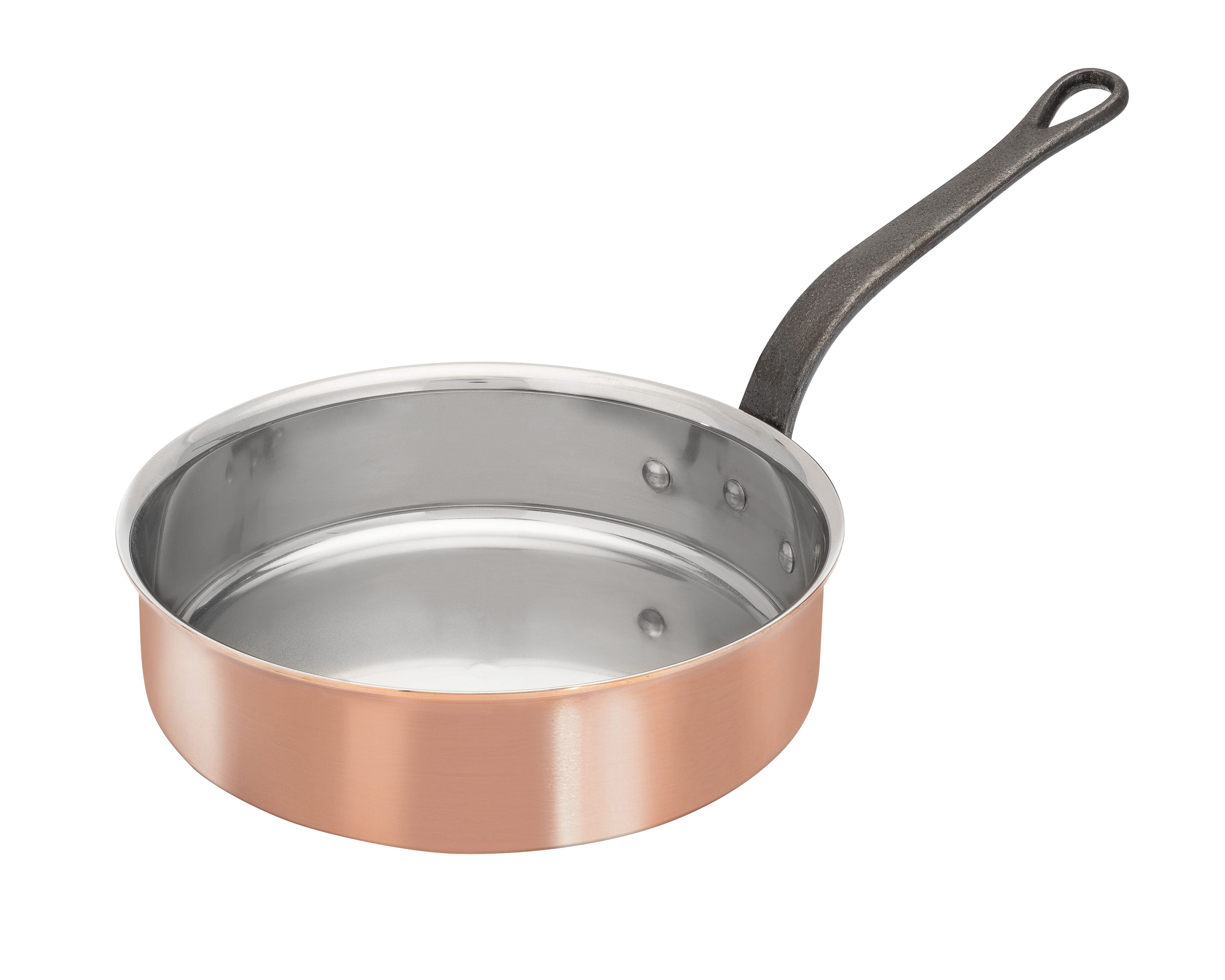 Matfer Bourgeat Copper Sauté Pan, 6 1/4" - Walmart.com