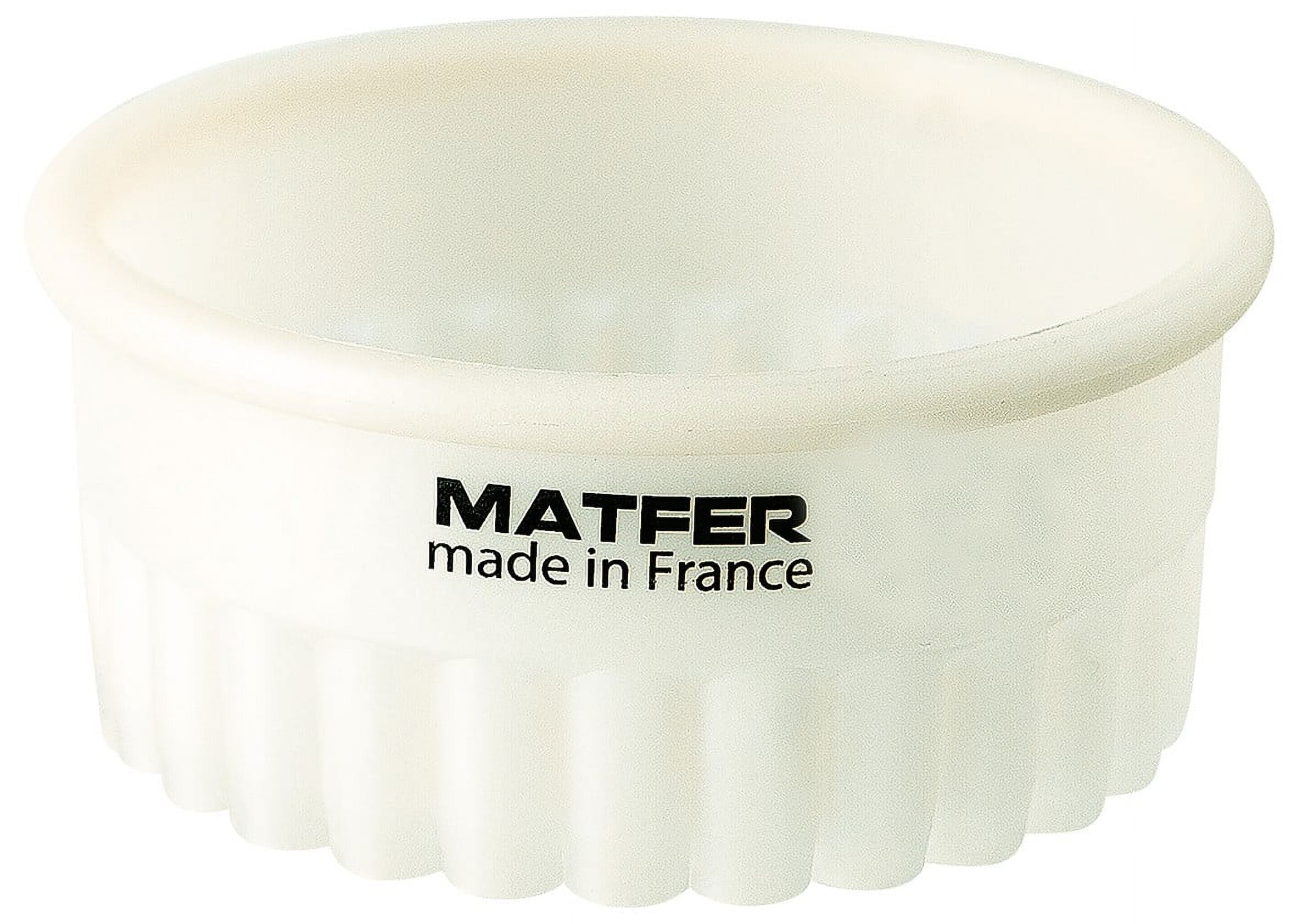 Matfer Bourgeat Exoglass® Round Pastry Cutter, Fluted, 4 3/4" - Walmart.com