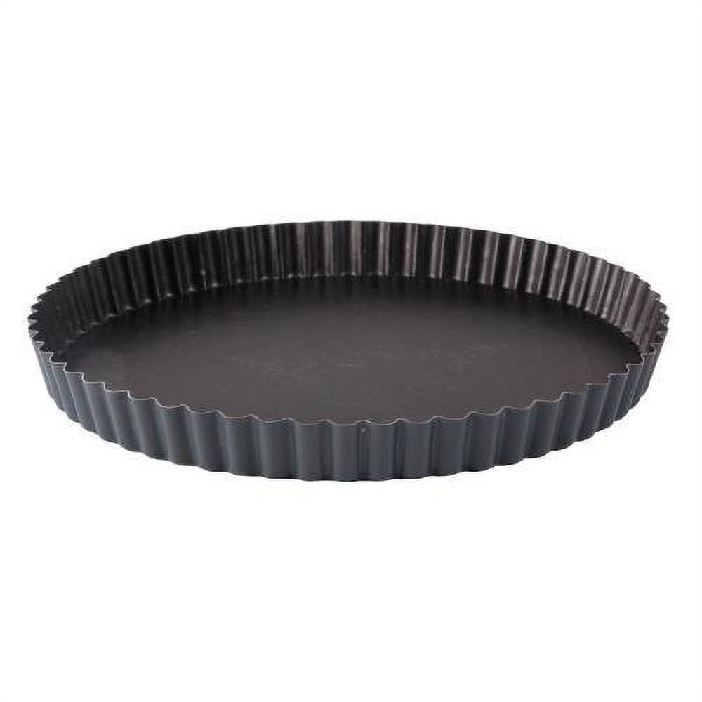 Matfer Bourgeat Exopan Steel Tart Mold with Removable Bottom, Nonstick ...