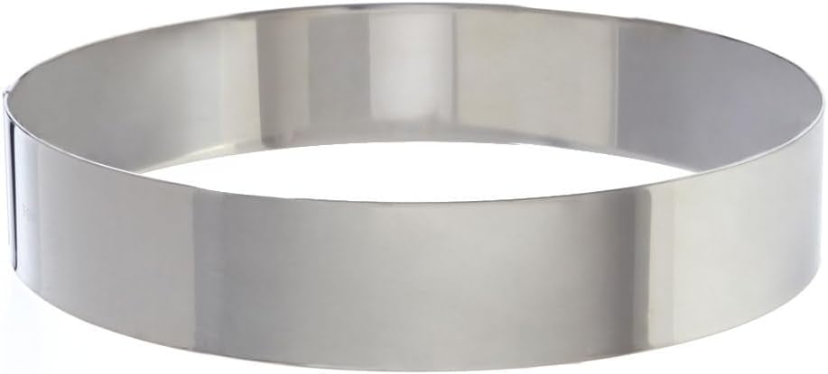 Matfer Bourgeat Ice Cream/Cake Ring, Stainless Steel, 7 1/8" - Walmart.com
