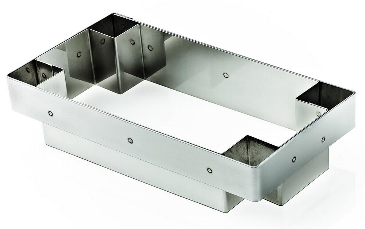 Matfer Bourgeat Mozaik Rectangular Tart Cutter, 6 1/2"x3" - Walmart.com