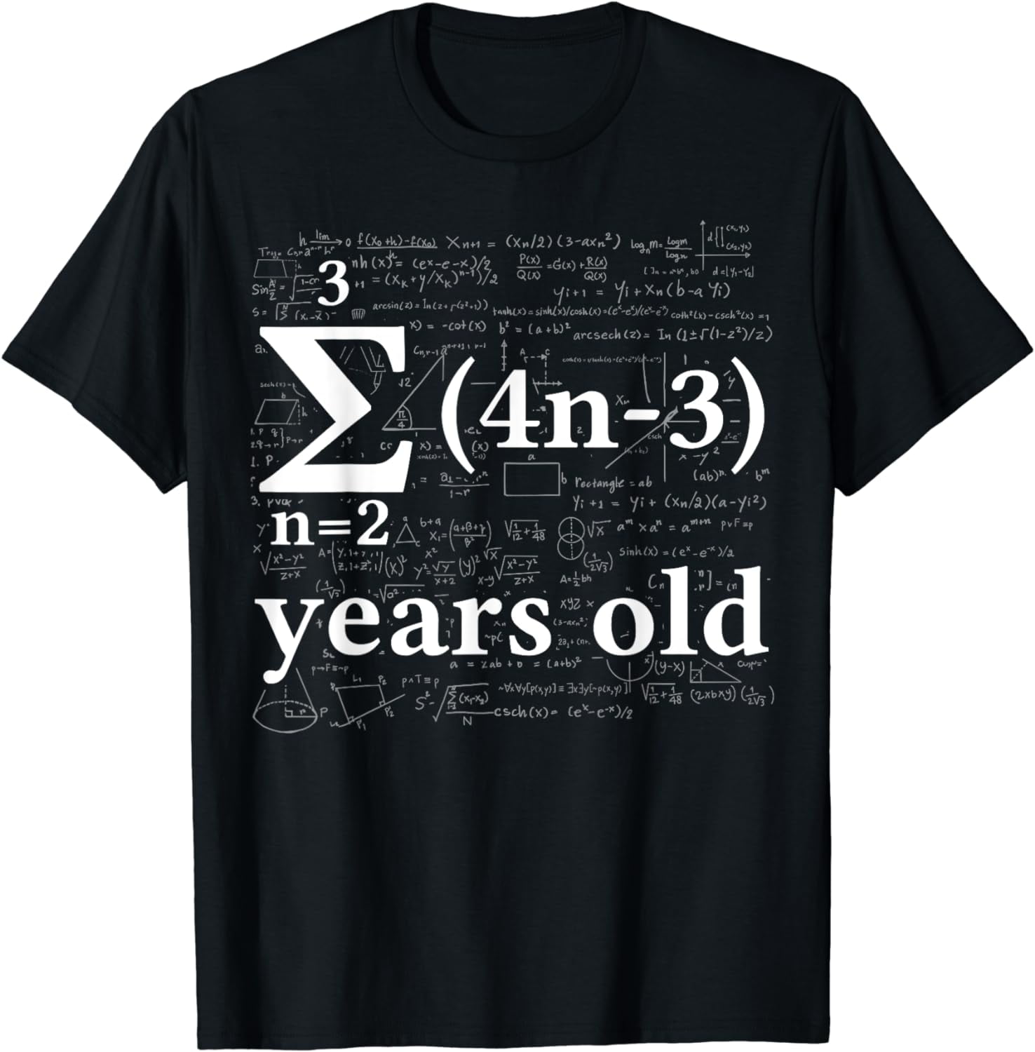 Math 14 Birthday Boy 14 yr 14 Year Old Boy 14th Birthday T-Shirt ...