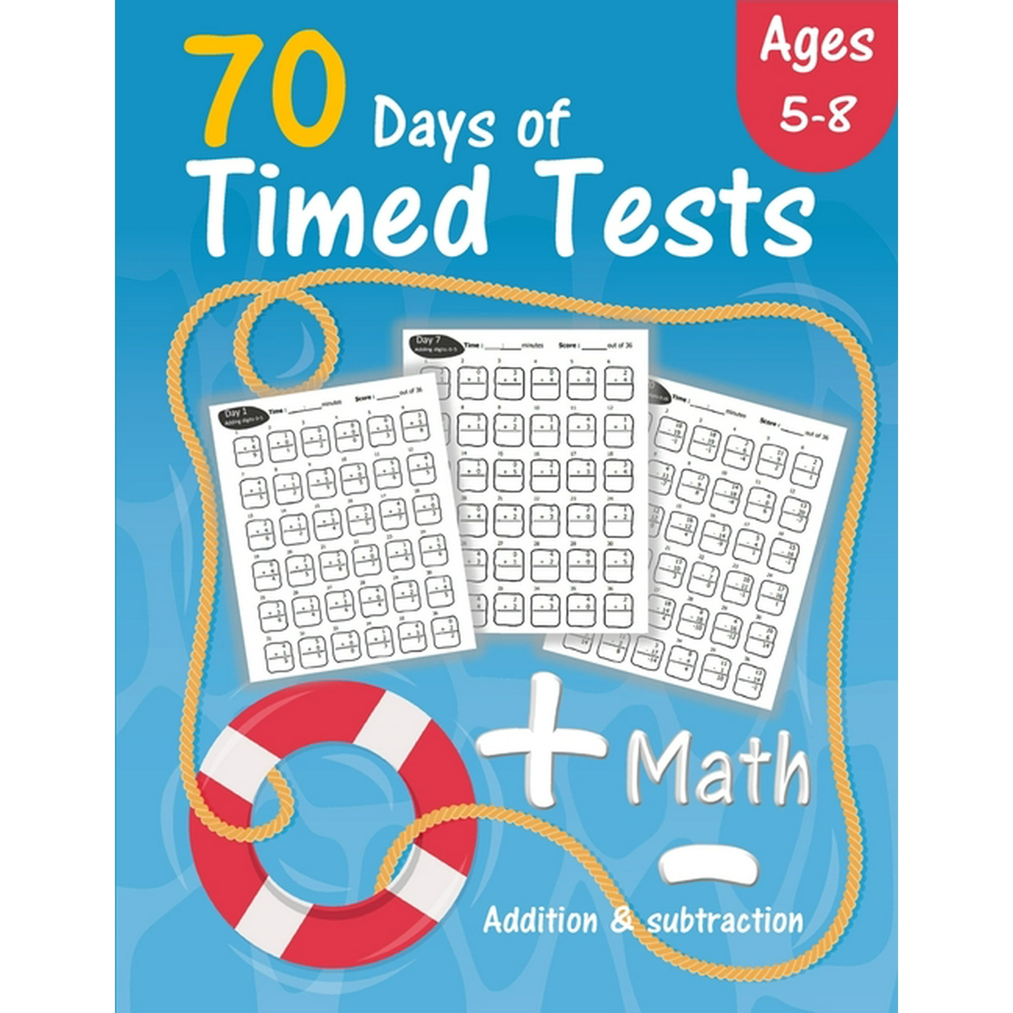 Math Test Addition And Subtraction