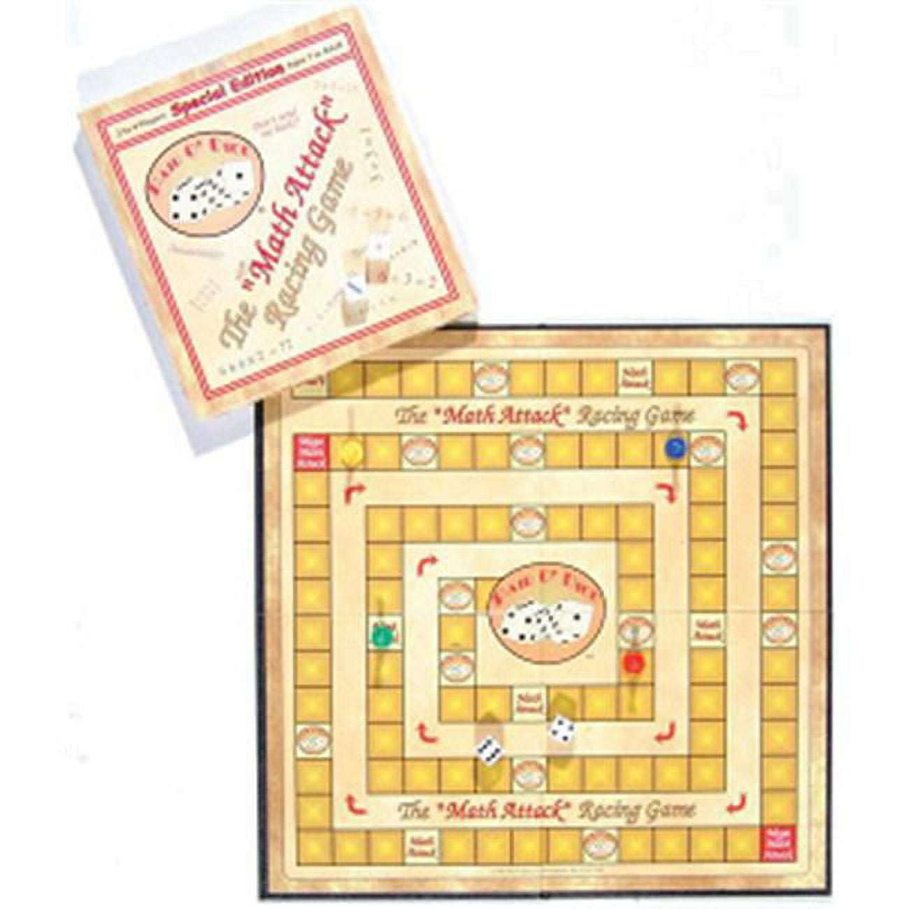 Math Attack Board Game - Walmart.com