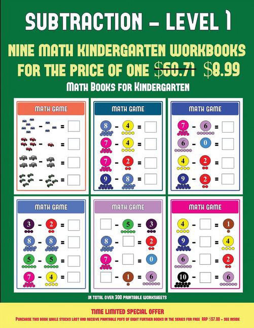 Math Books for Kindergarten: Math Books for Kindergarten (Kindergarten ...