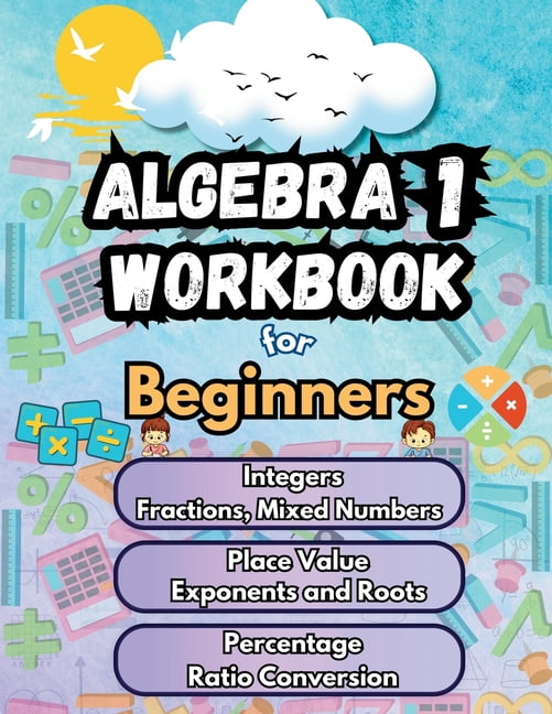 Math Bridge Building Activities Summer Math Algebra 1 Workbook for Beginners Bridge Building ...