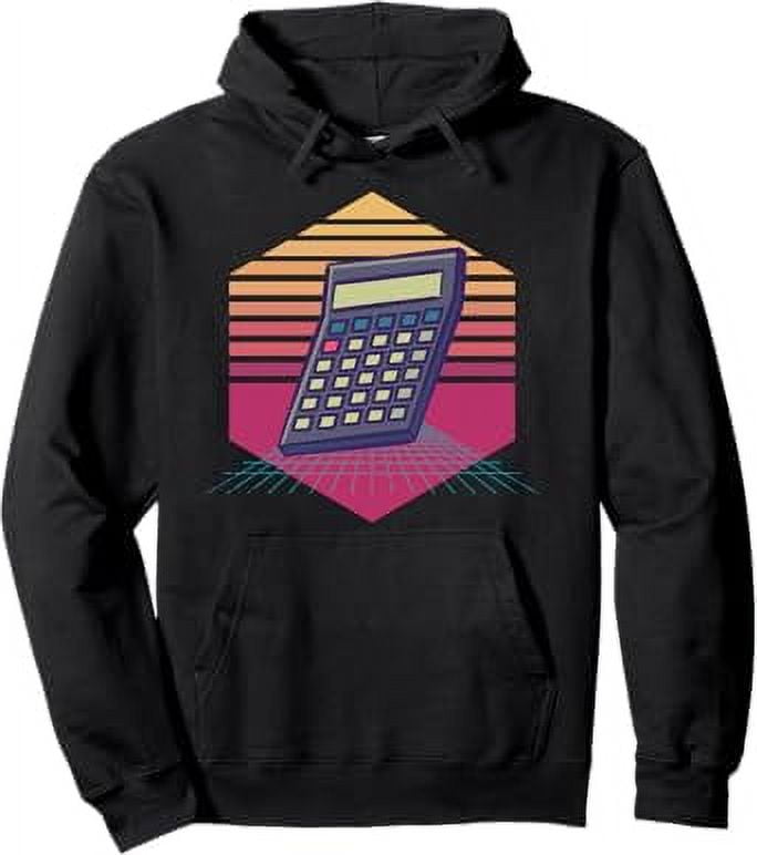 Math Calculator Vintage Math Lover Pullover Hoodie - Walmart.com