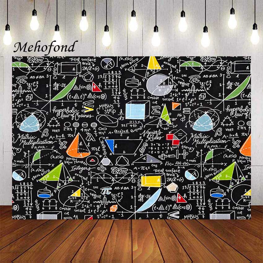 Math Classroom Blackboard Mathematics Course Formula Back to School ...