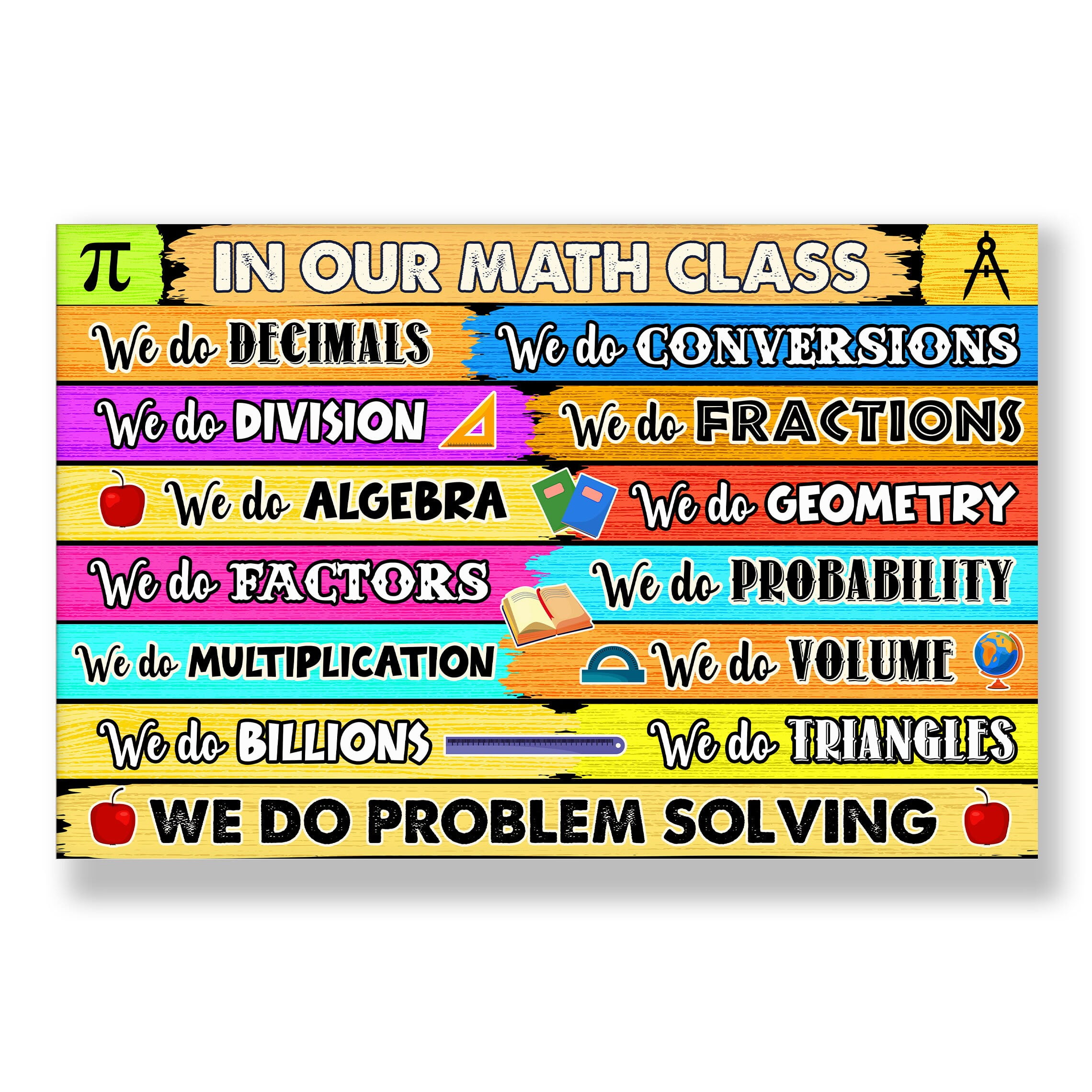 Math Classroom Poster, In Our Math Class, Back To School, Welcome To ...