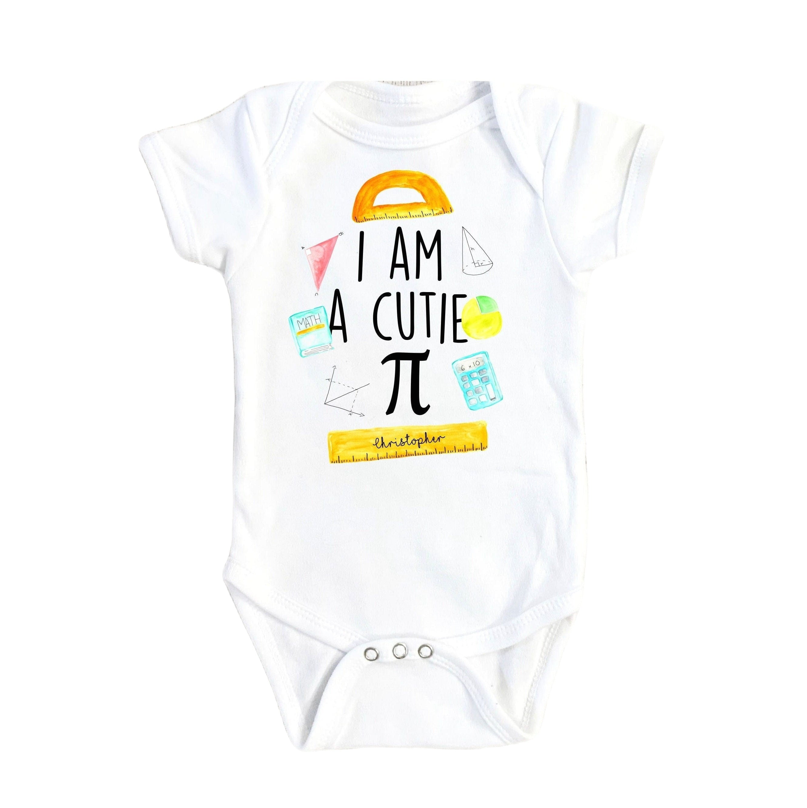 Math Cutie Pi - Baby Boy Girl Clothes Infant Bodysuit Funny Cute ...