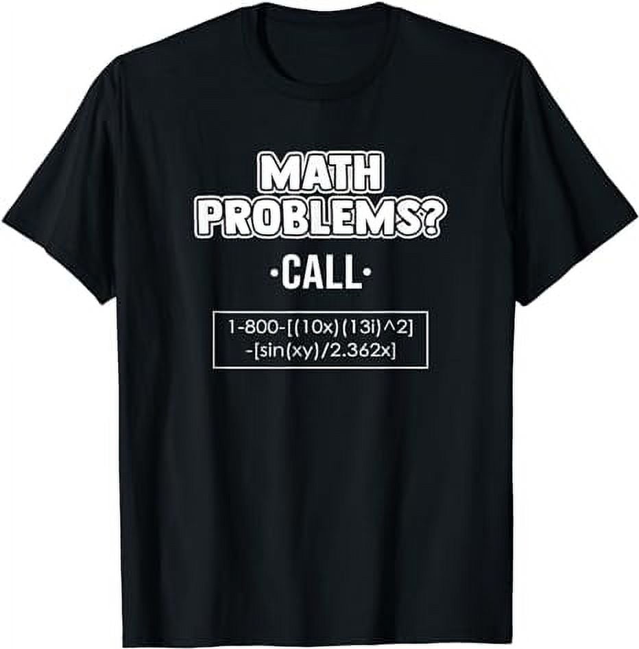 Math Equation Apparel - Funny Best Mathematicians Design T-Shirt ...