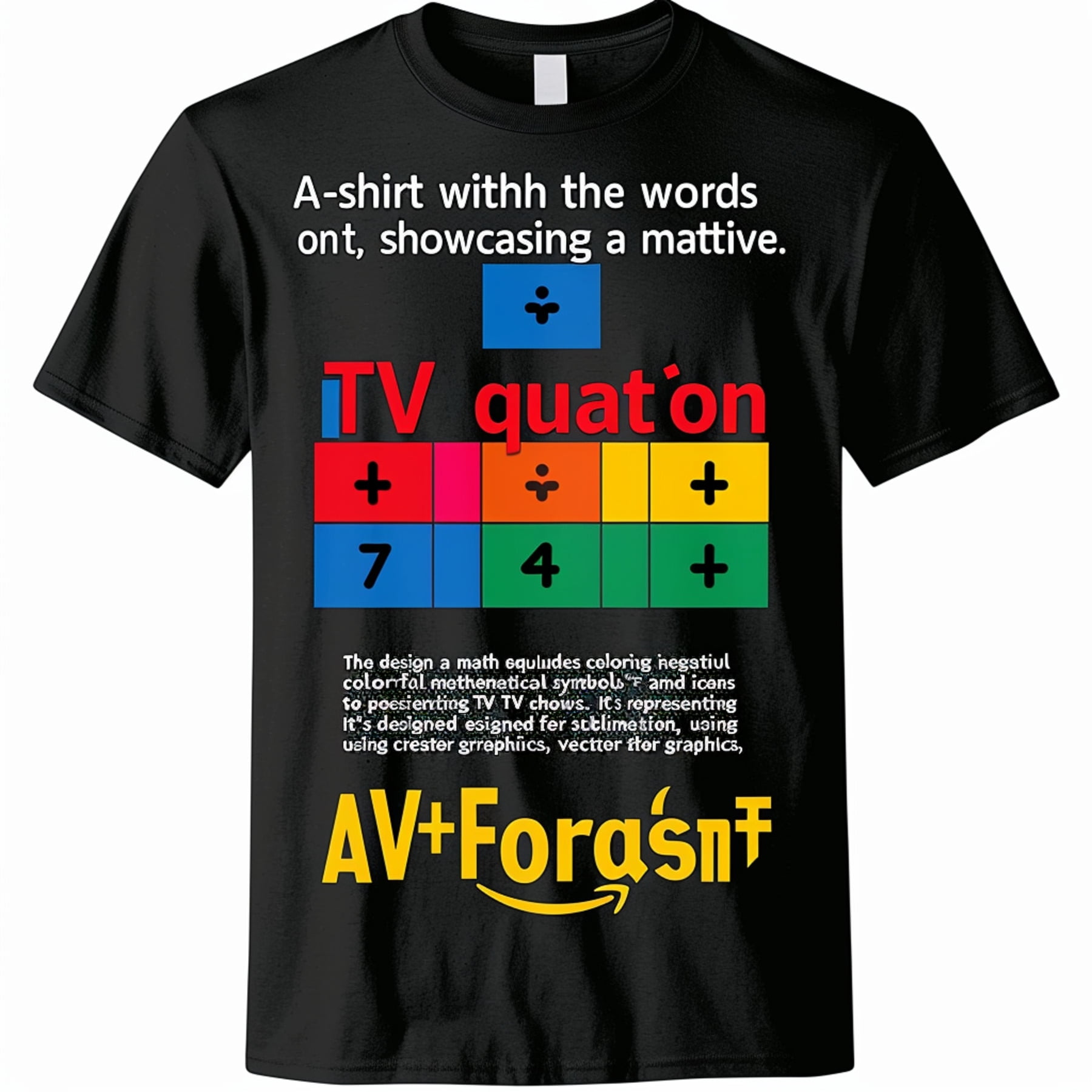 Math Equation Transformation Tee AVForm Wallace Inspired Design with ...