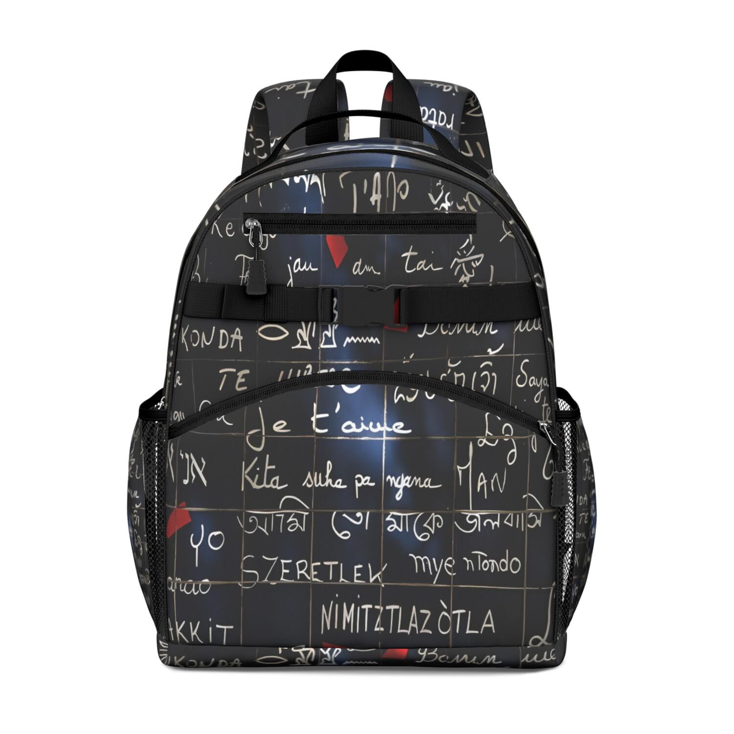 Math Equations Algebra Blue Pattern Backpack for School,Cute School Bag ...