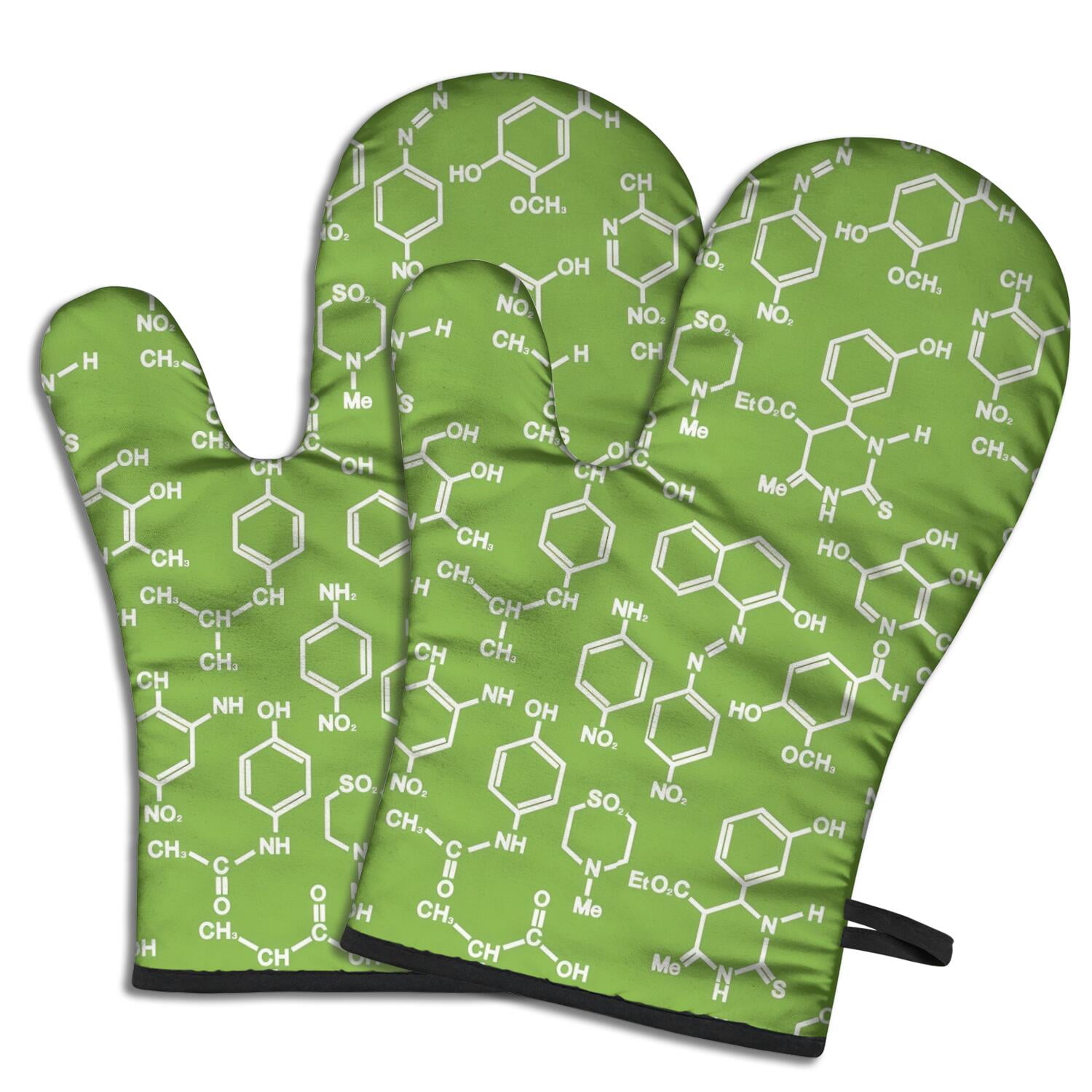 Math Equations Chemical Structures Green Pattern Shower Curtain OneSize ...