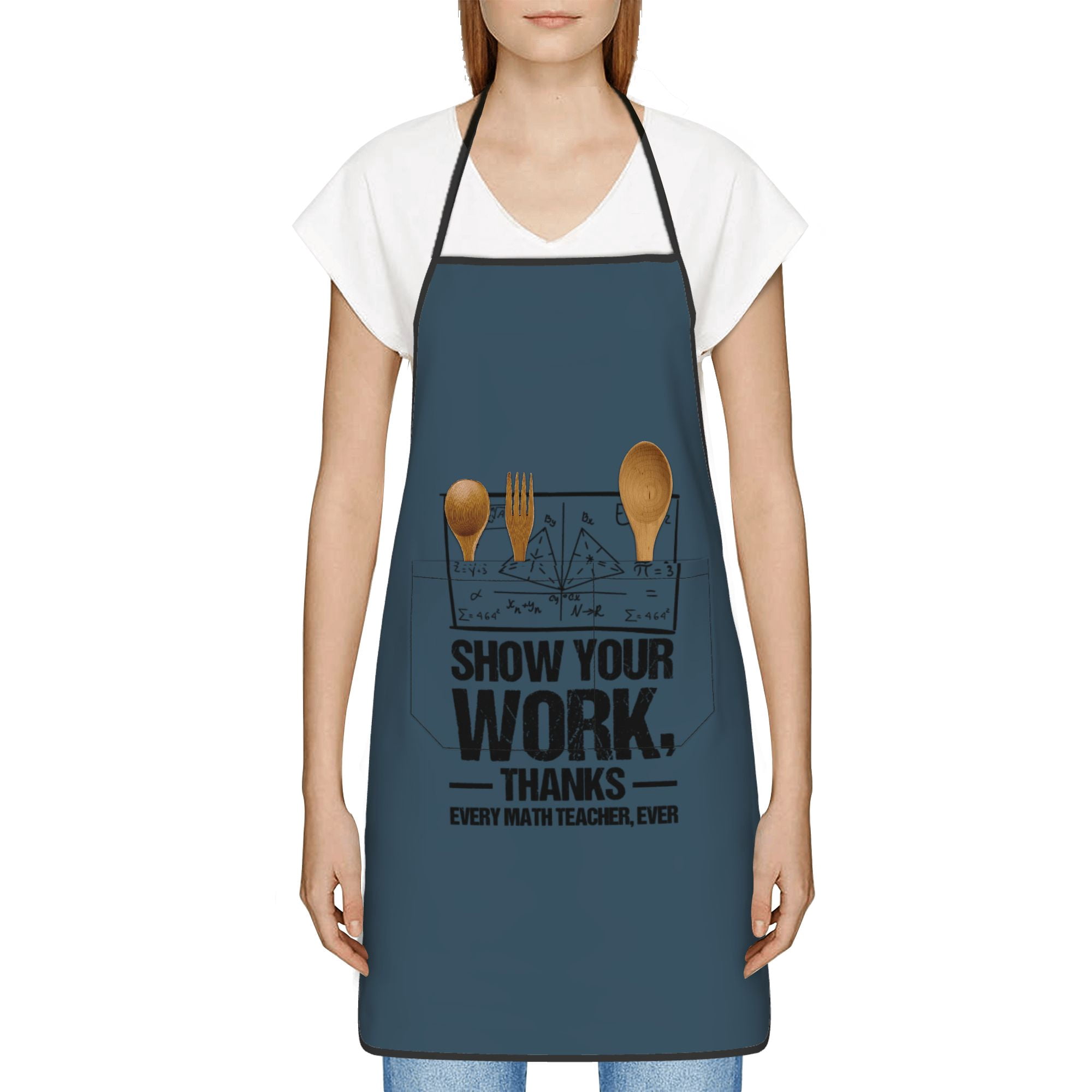 Math Equations and Diagrams Apron, Inspirational Gifts for Men Women ...