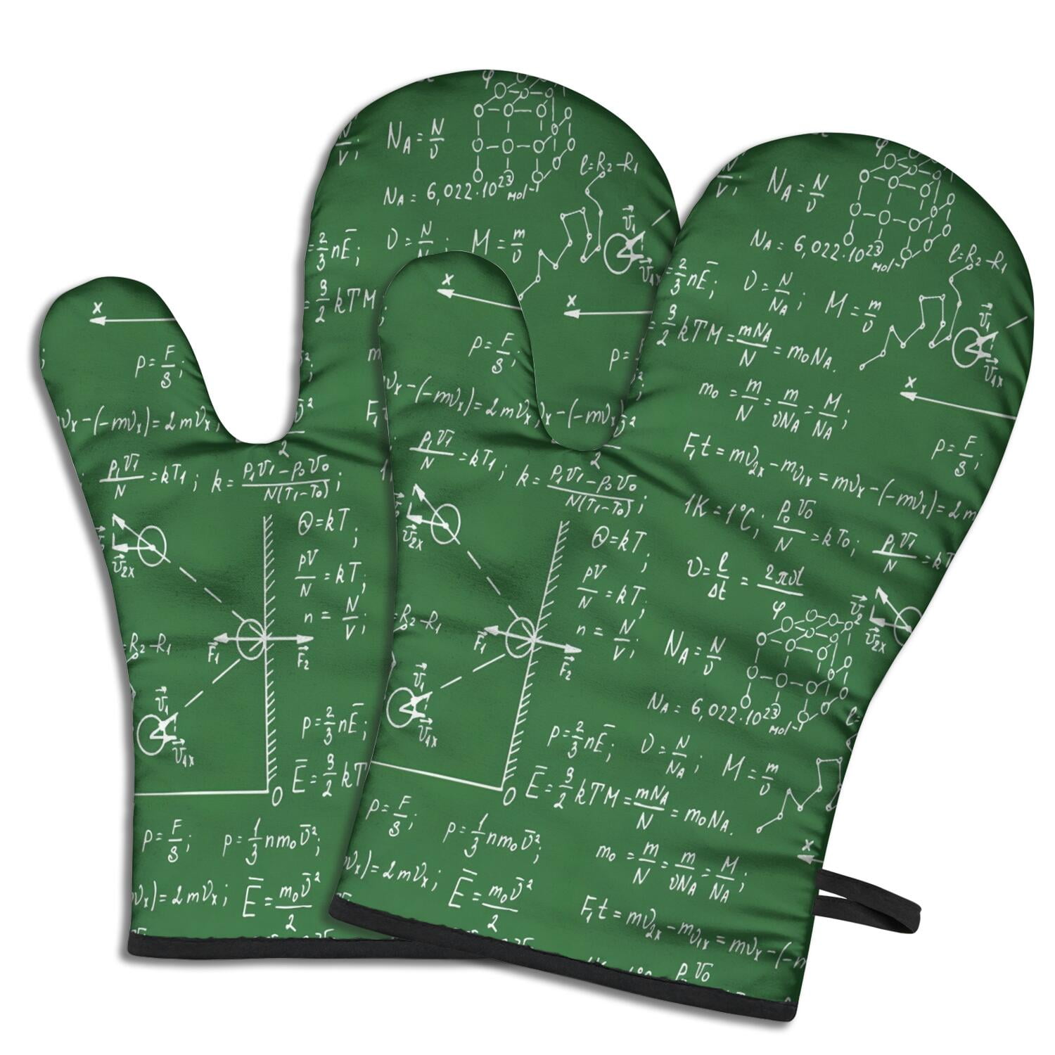 Math Equations Physics Formulas Green Pattern Shower Curtain OneSize ...