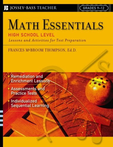 Pre-Owned Math Essentials, High School Level : Lessons and Activities ...