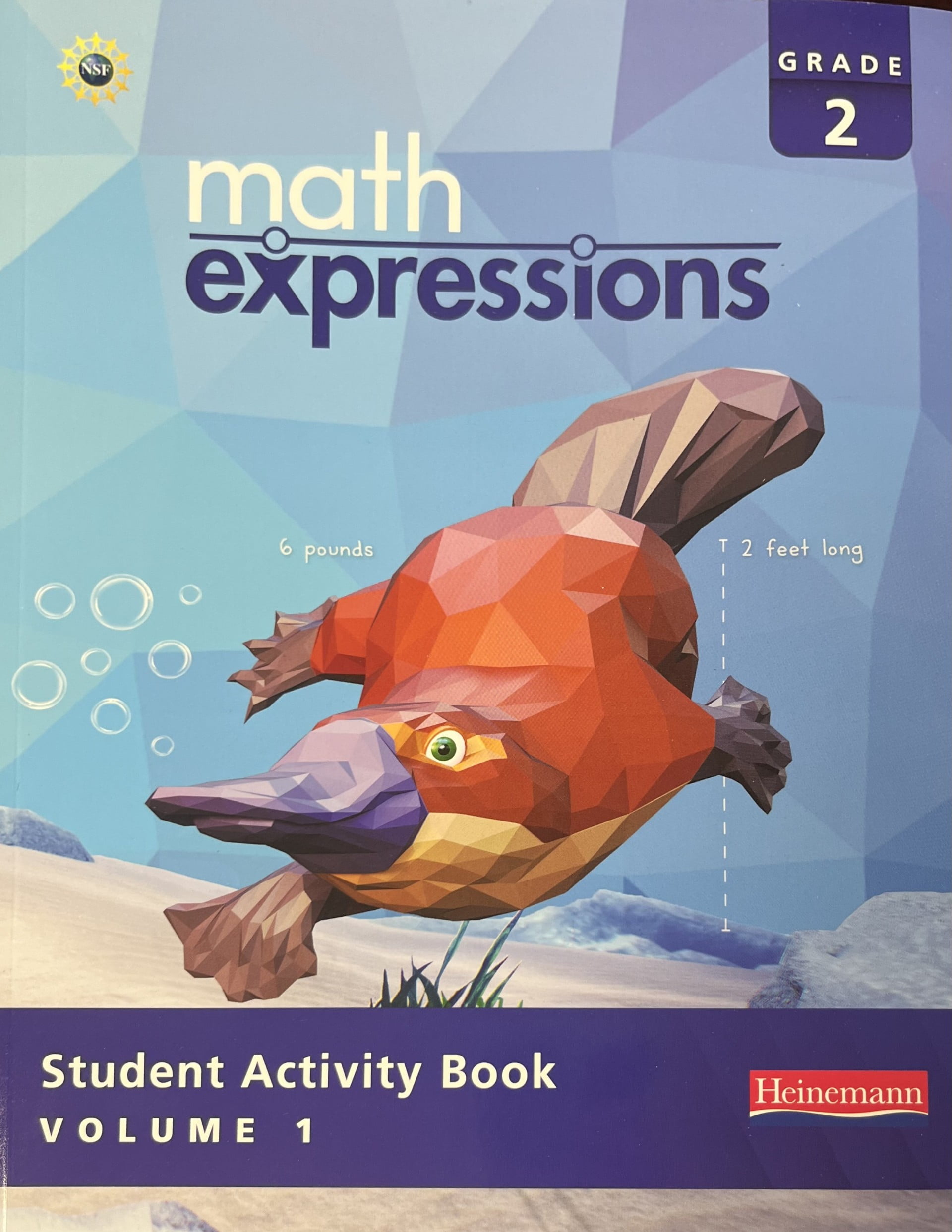 Math Expressions, Student Activity Book, Grade 2 Volume 1, c. 2025 ...