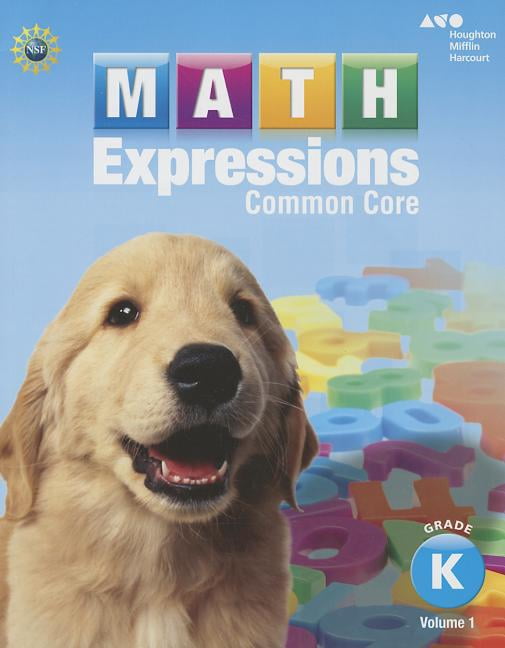 Math Expressions Student Activity Book, Volume 1 (Softcover) Grade K, Book 01, (Paperback ...