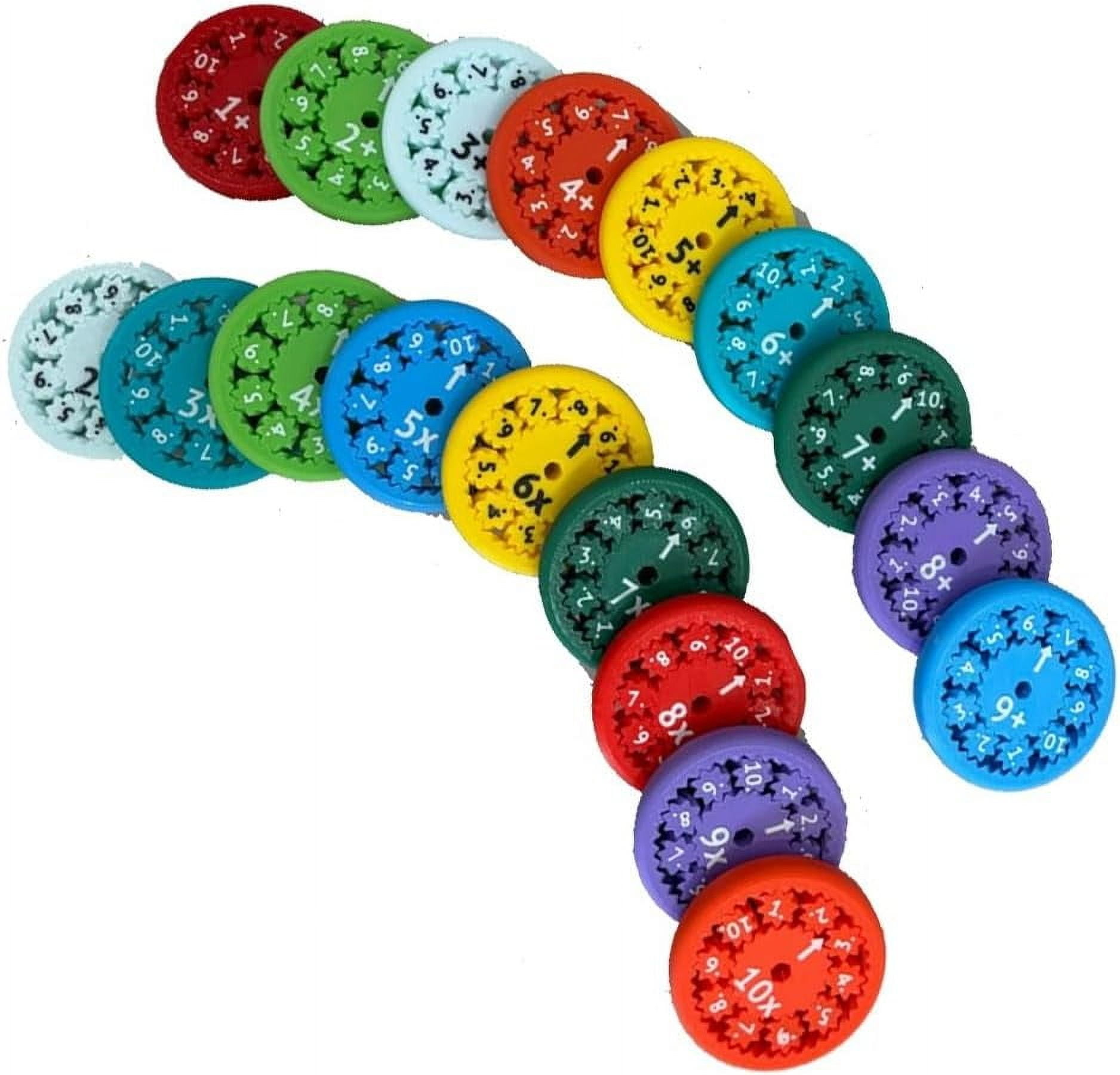 Math Fact Fidget Spinners, Fidget Spinner Toy for Learning Math ...