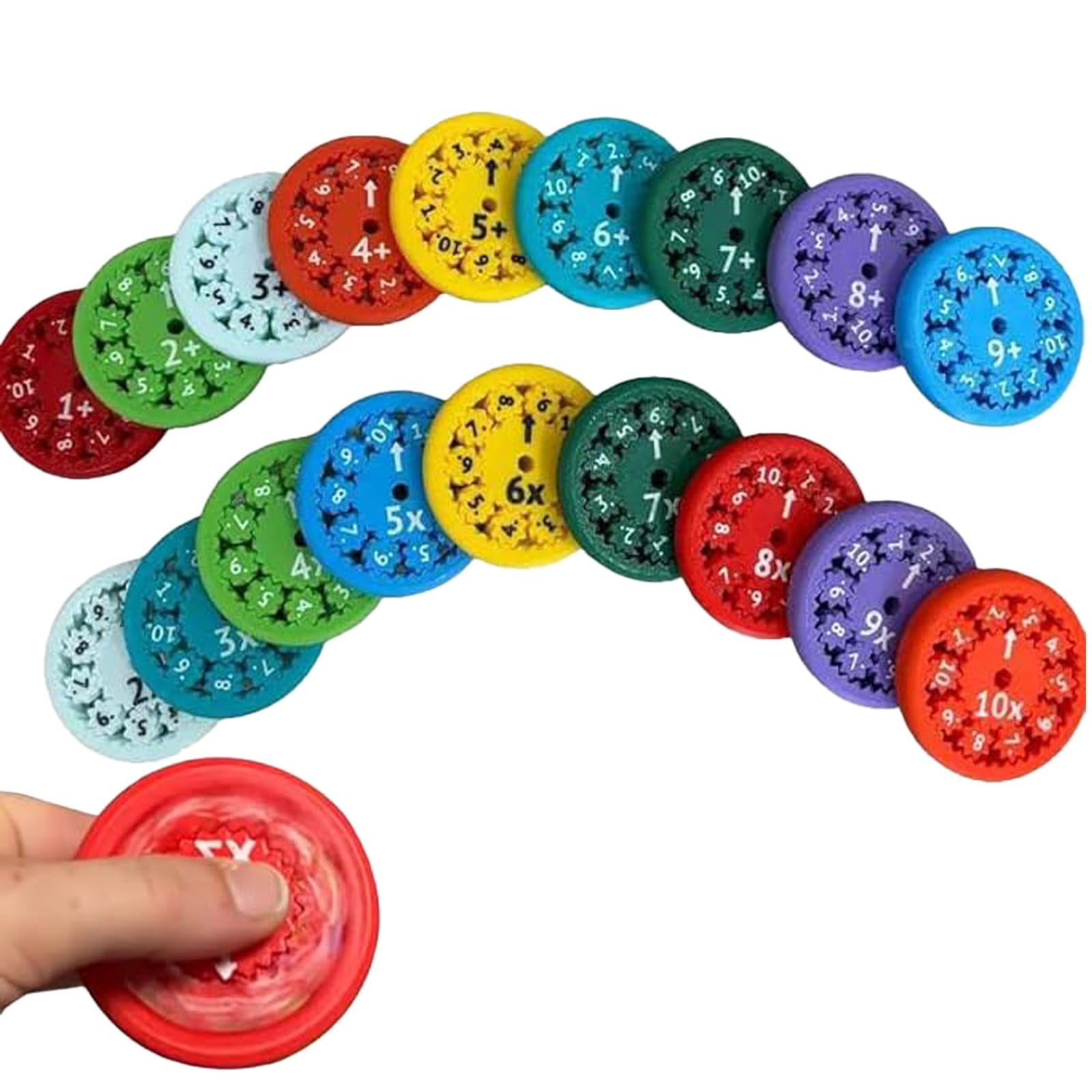 Math Fact Fidget Spinners, OIF8 Math Facts Fidget Spinners, Number ...