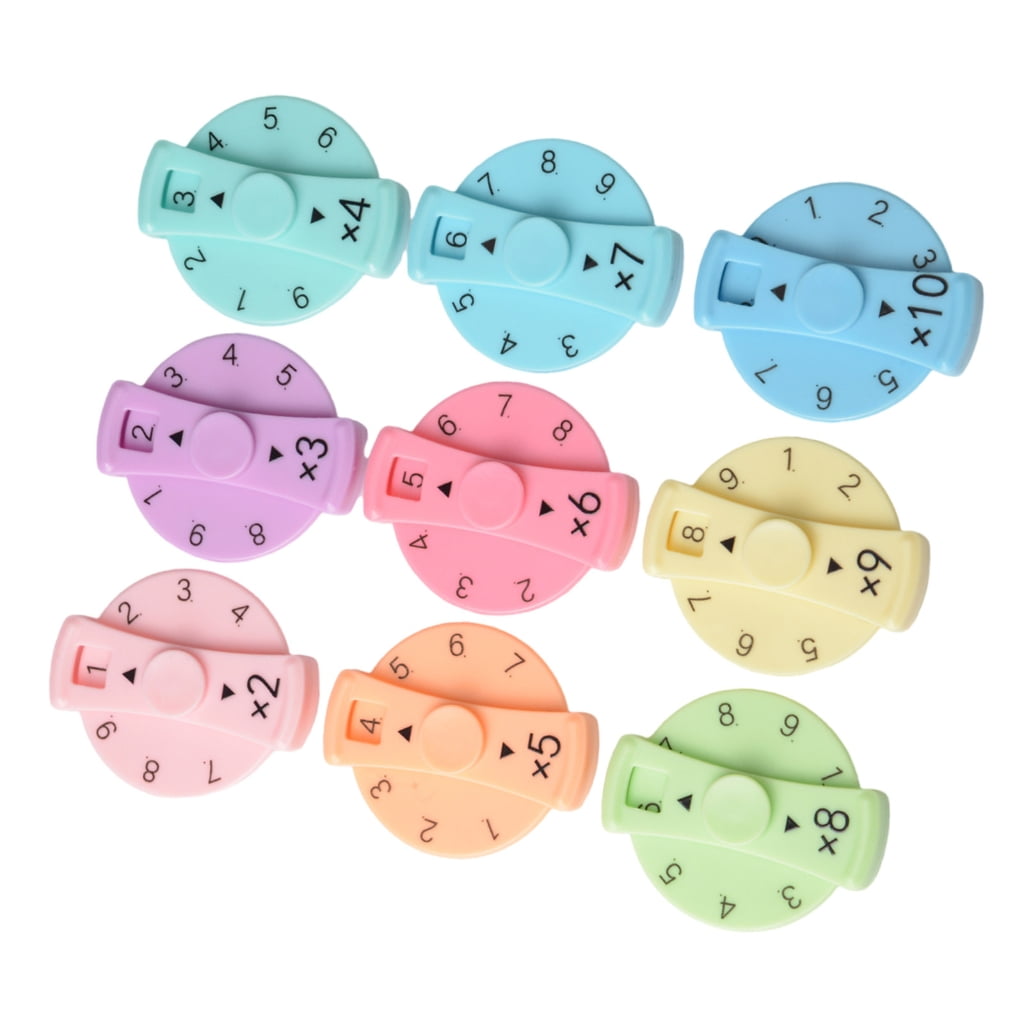 Math Facts Rotating Finger Spinner Toy Interactive Math Skill Learning ...