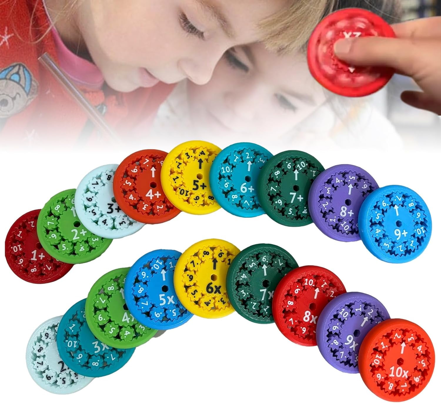 Math Fidget Spinner Math Facts Fidget Toys,Fidget Spinners Gmaes Math ...