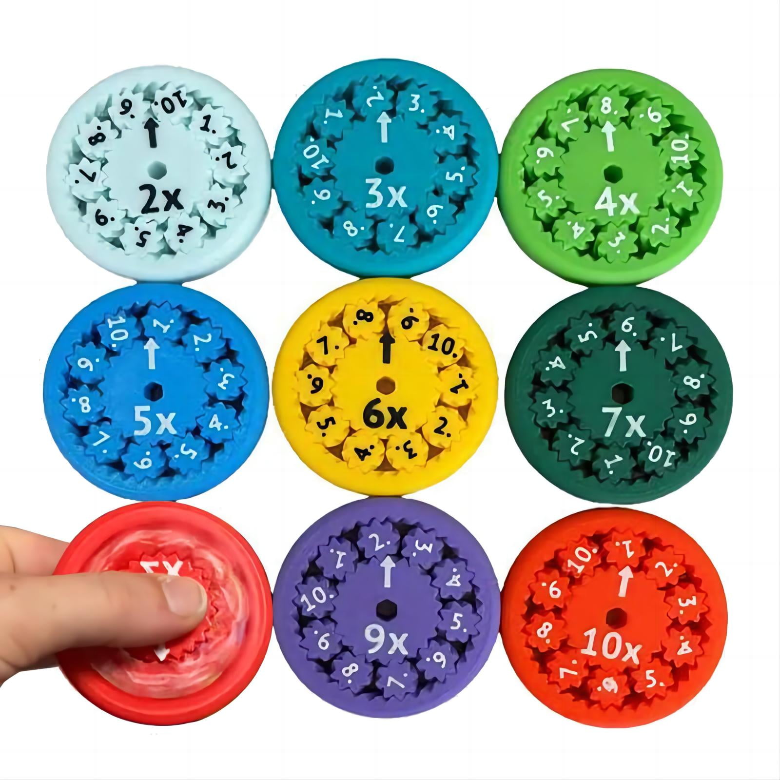 Math Fidget Spinner, Numbers Division and Multiplication Game, Math ...