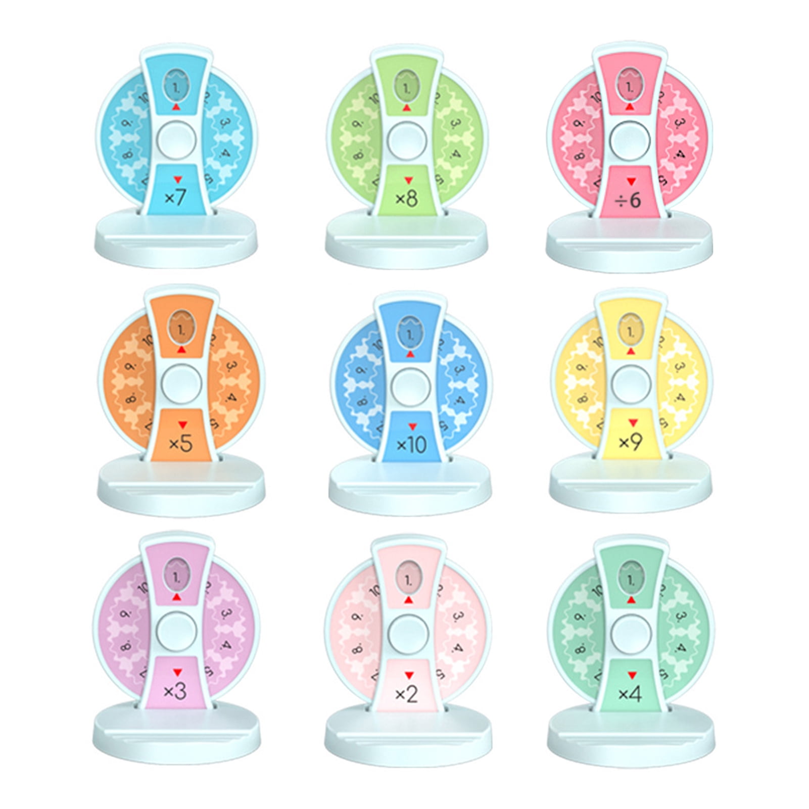 Math Fidget Spinner Phone Holder Addition Subtraction Multiplication ...