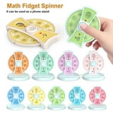 Math Fidget Spinner Phone Holder - Addition Subtraction Multiplication ...