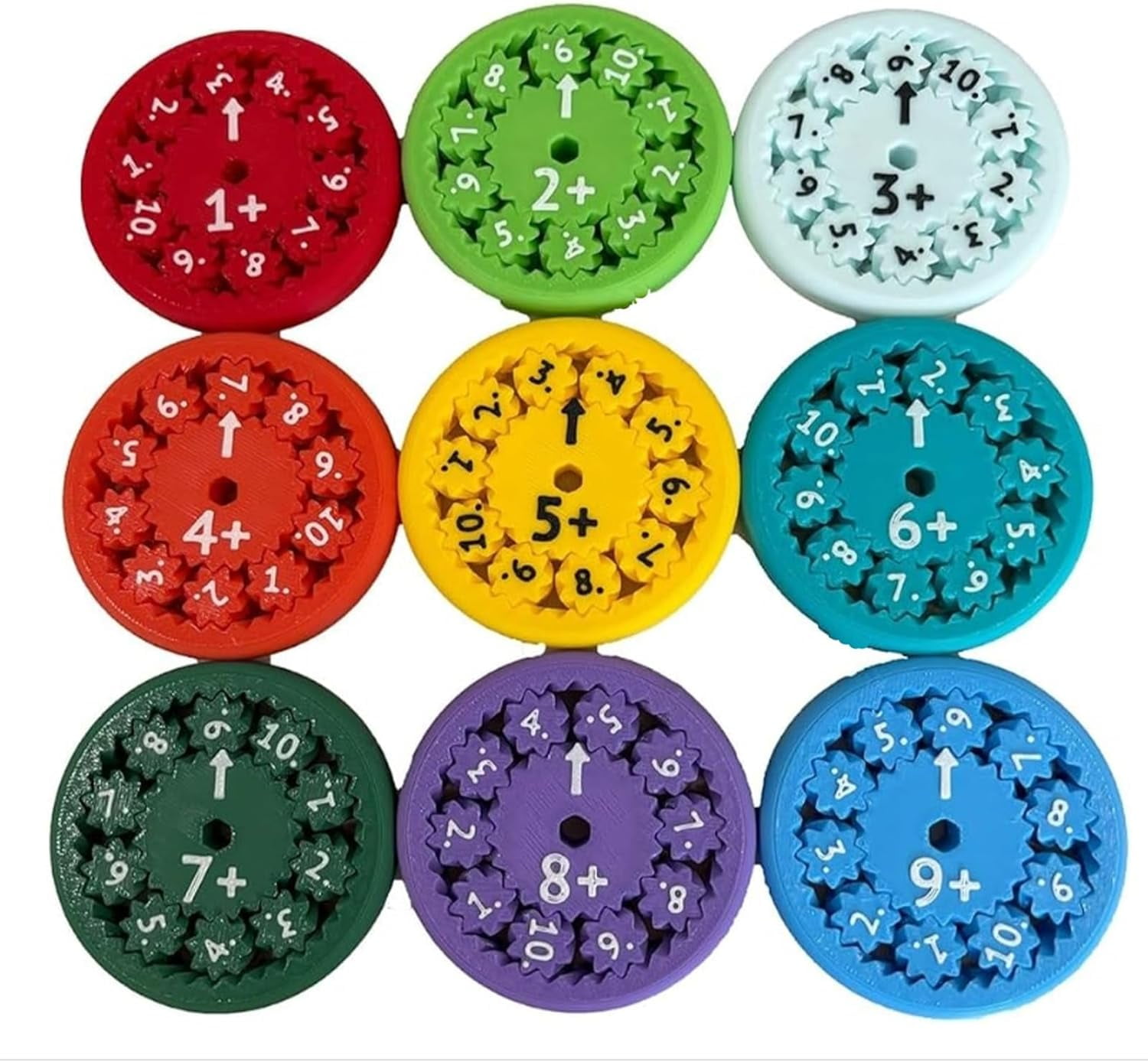 Math Fidget Spinners, Math Fact Fidget Spinners, Math Facts Fidget ...