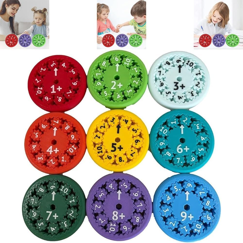 Math Fidget Spinners, Math Fact Fidget Spinners, Fidget Spinner Toy ...