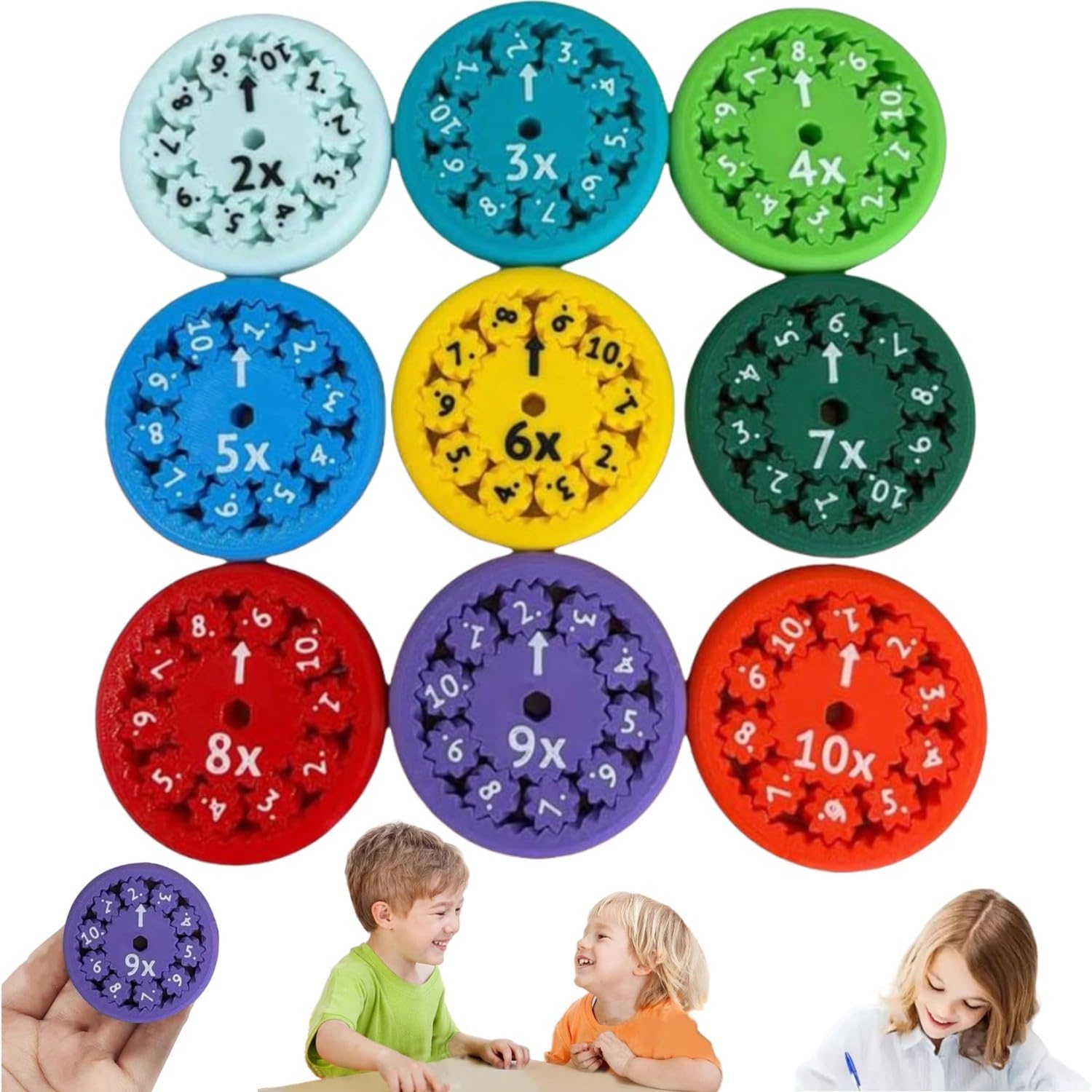 Math Fidget Spinners, Math Facts Fidget Spinners, Math Fact Fidget ...
