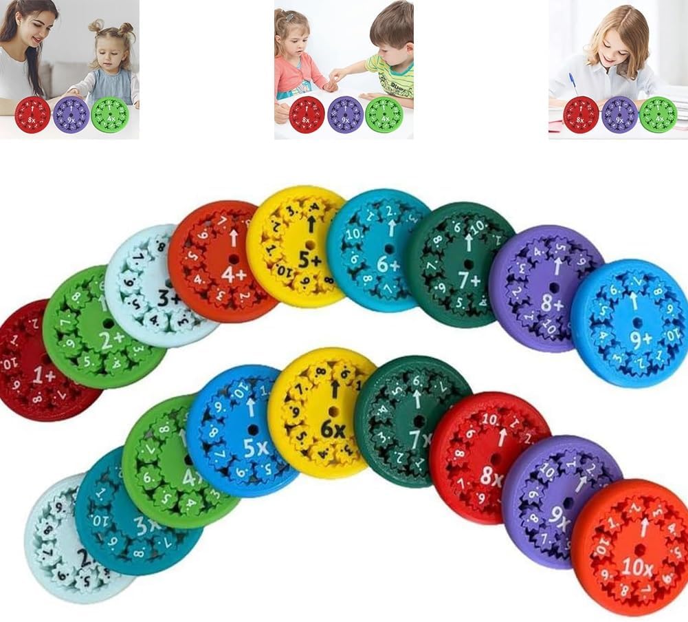 Math Fidget Spinners, Math Fact Fidget Spinners, Fidget Spinner Toy ...