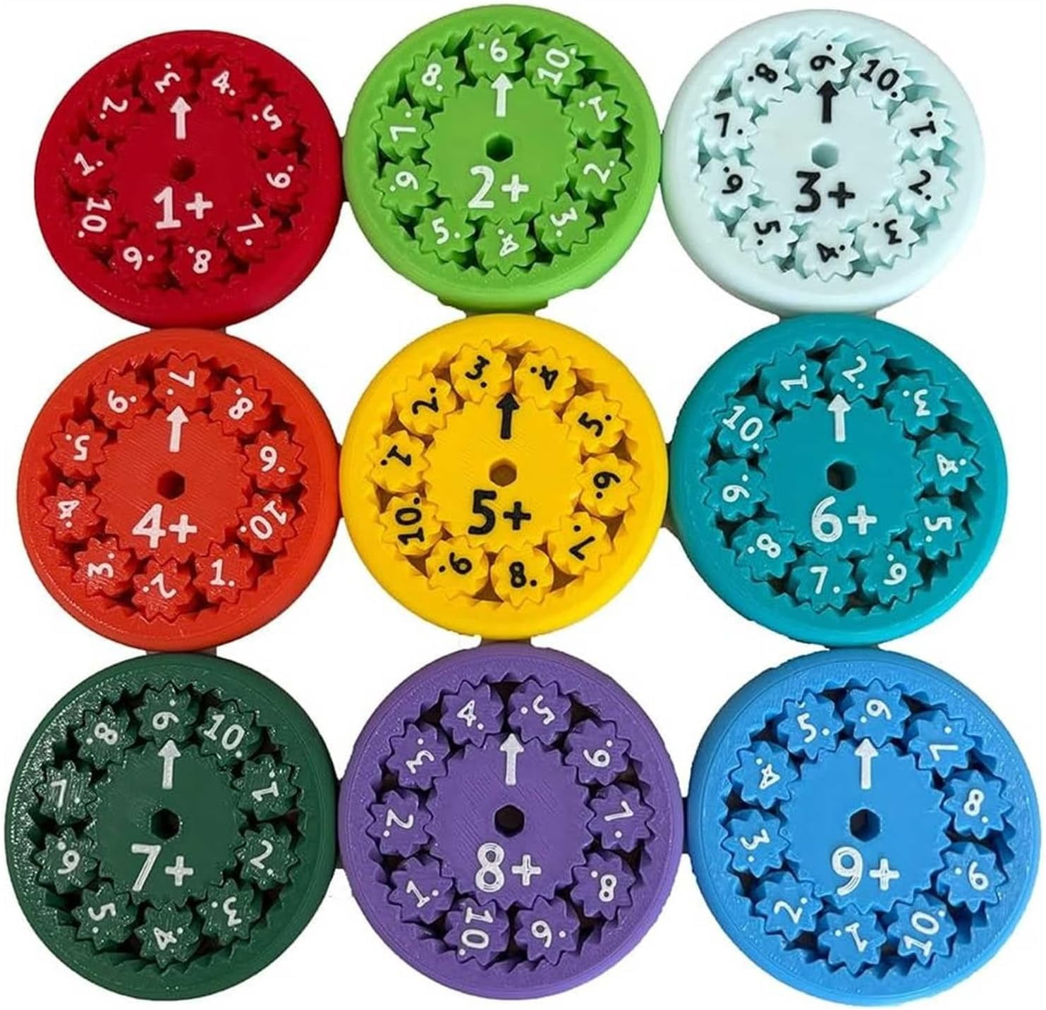Math Fidget Spinners, Math Facts Fidget Spinners, Math Fact Fidget ...
