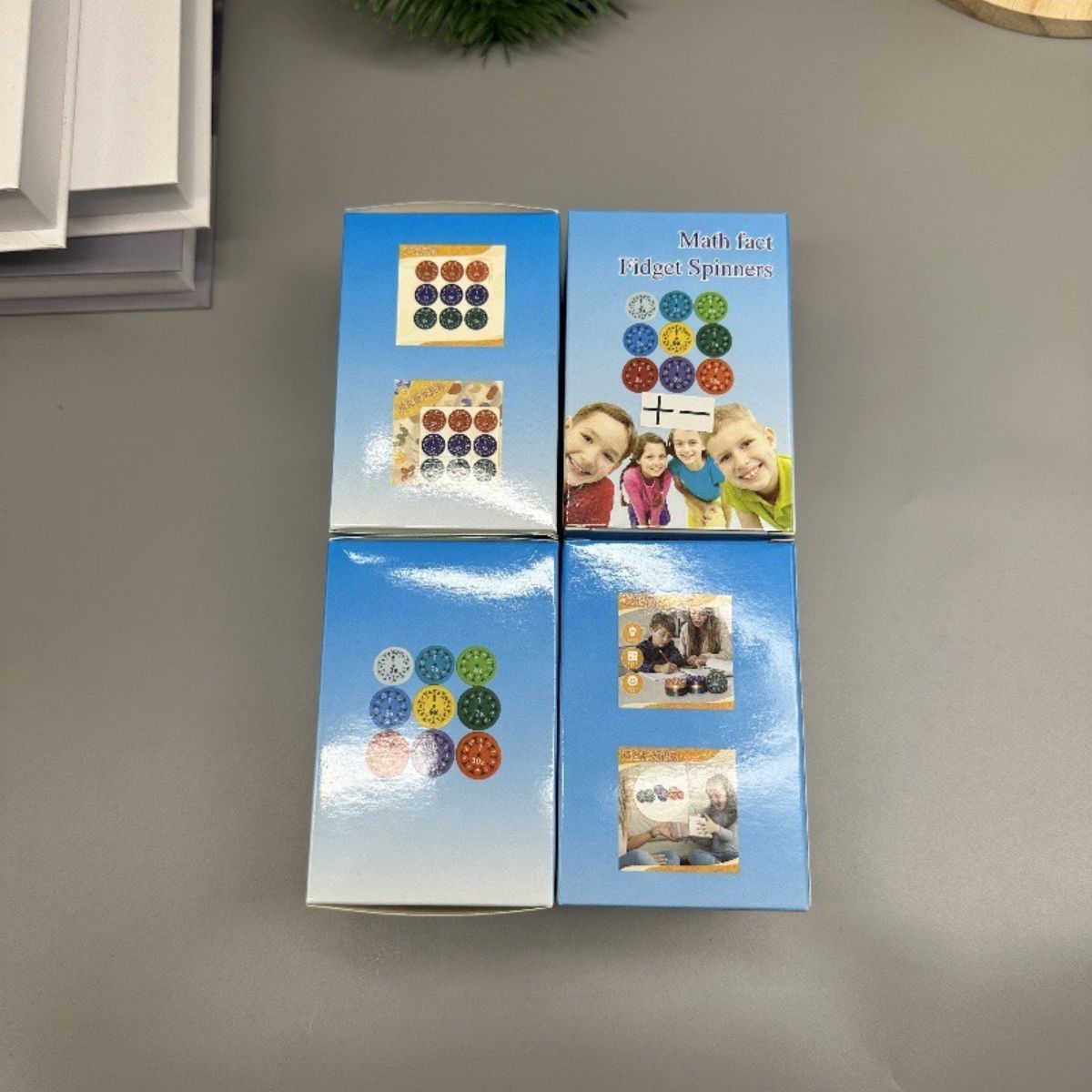 Math Fingertip Gyro Learning Arithmetic Education Puzzle Children's ...